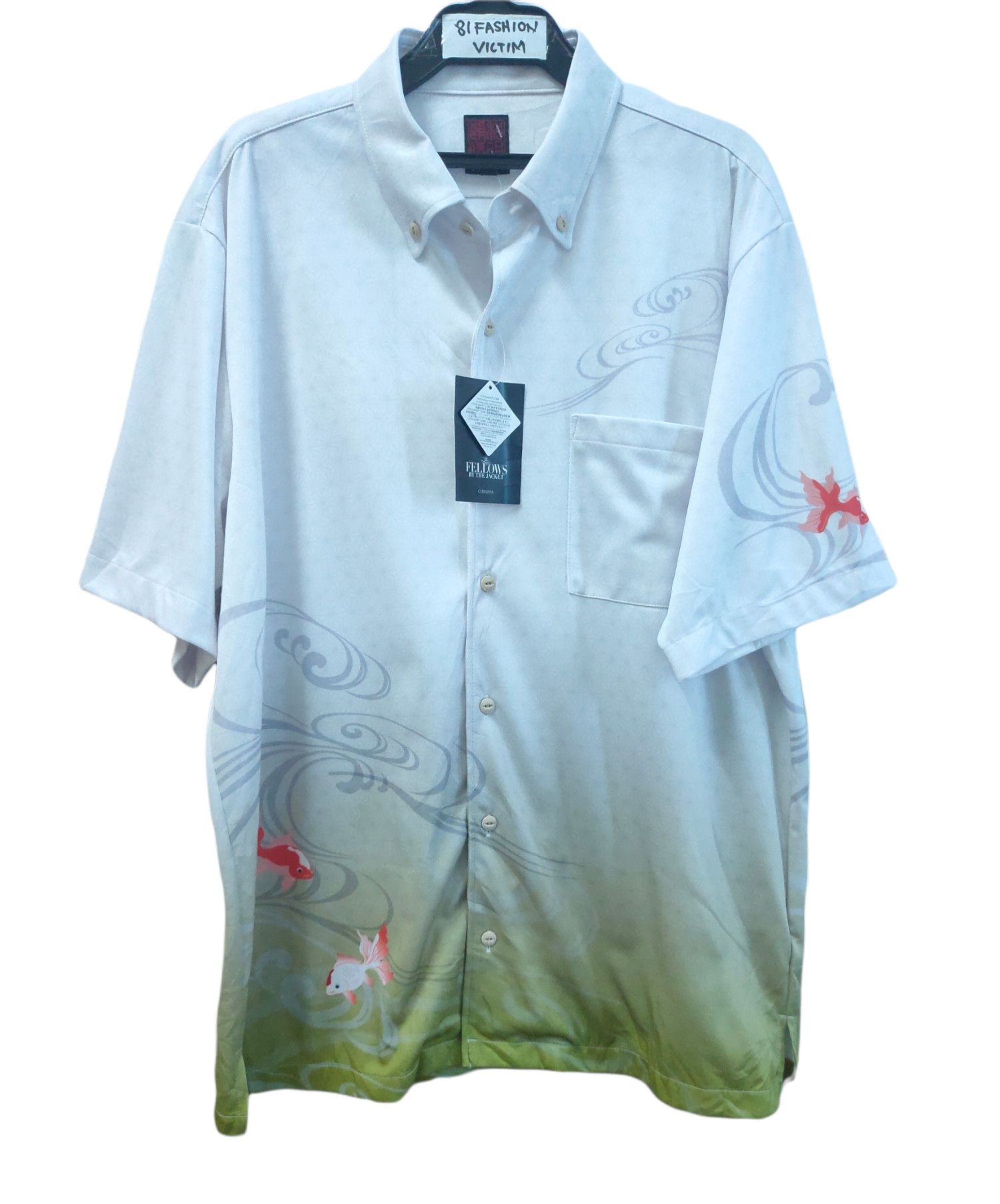 Avant Garde × Japanese Brand × Vintage The Fellows Chikuma Koi Fish New ...