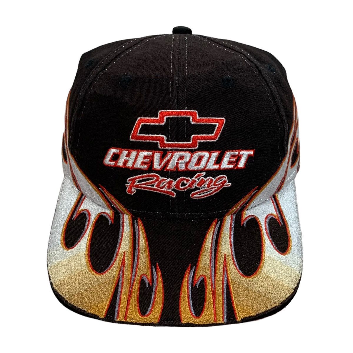 Chevy × Racing × Vintage Vintage Chevrolet Racing Flames Cruisin Sports ...