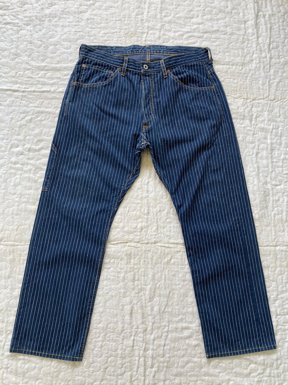 Bape ULTRA RARE WABASH DENIM BATHING APE CHINCHBACK JEANS | Grailed