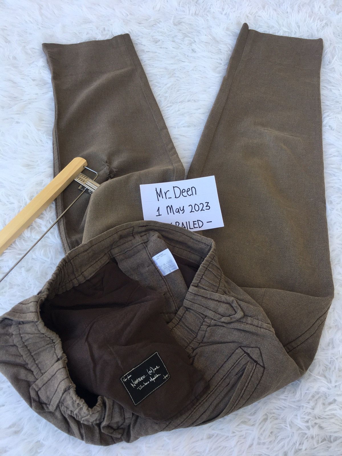 Number (N)ine × Takahiromiyashita The Soloist. Rare Vintage Number Nine ...