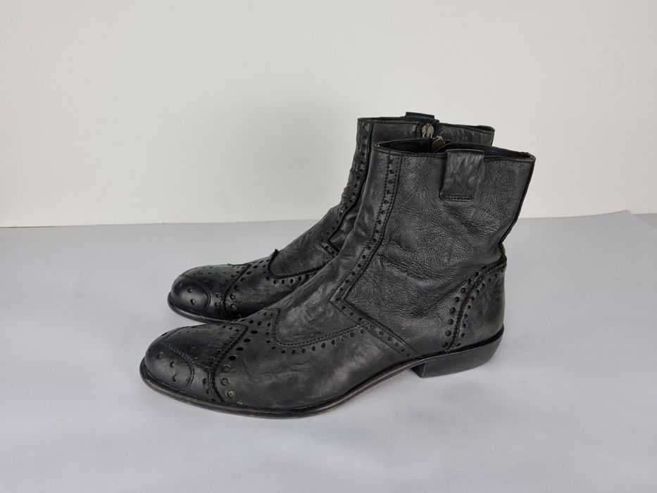 Vintage Vintage Leather Boots made in Italy | Grailed