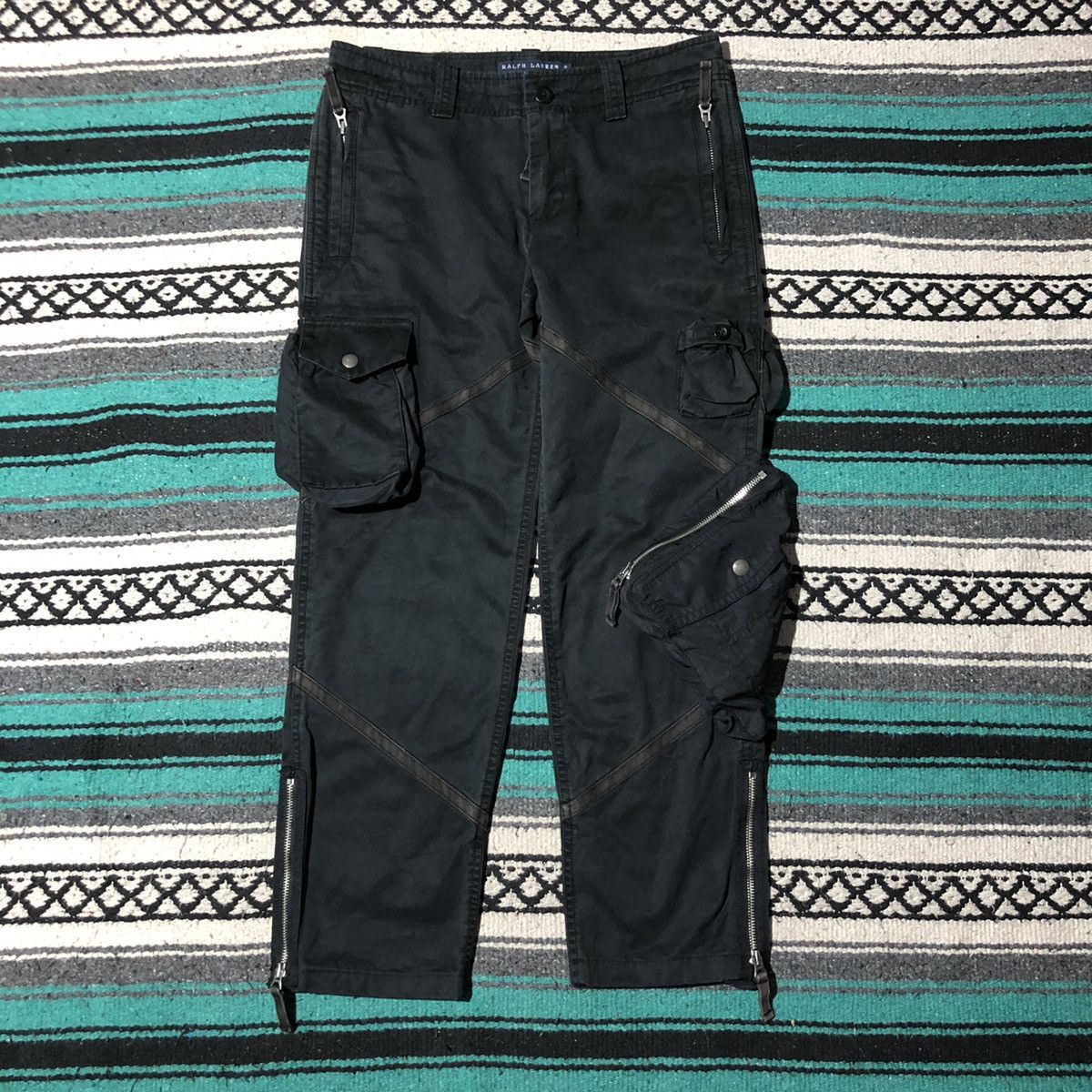 Ralph Lauren × Streetwear Ralph Lauren Tactical Parachute Bondage Multipocket Pants | Grailed