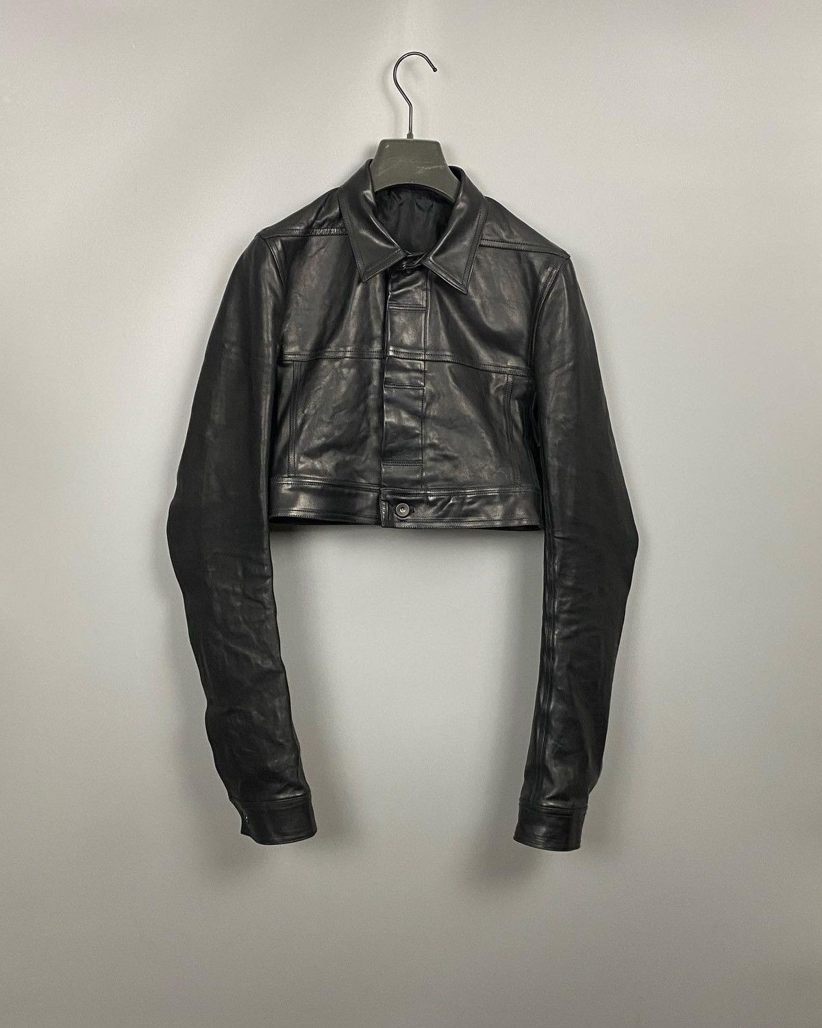 Rick Owens SS18 ‘DIRT’ 1:1 Runway Horse Leather Little Joe Jacket | Grailed