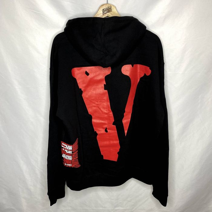 Vlone Bad Habits Good Intentions Hip Hop Rap Tour Merch Hoodie L | Grailed