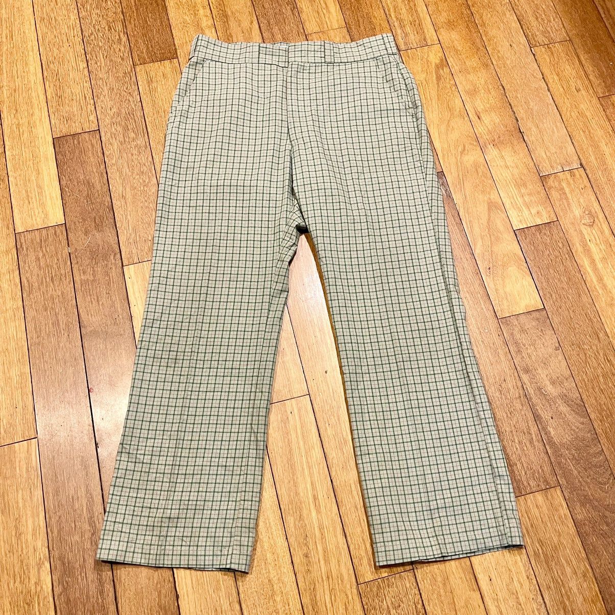 Made In Usa × Sears × Vintage VINTAGE 60s GREEN PLAID SEARS PANTS ...