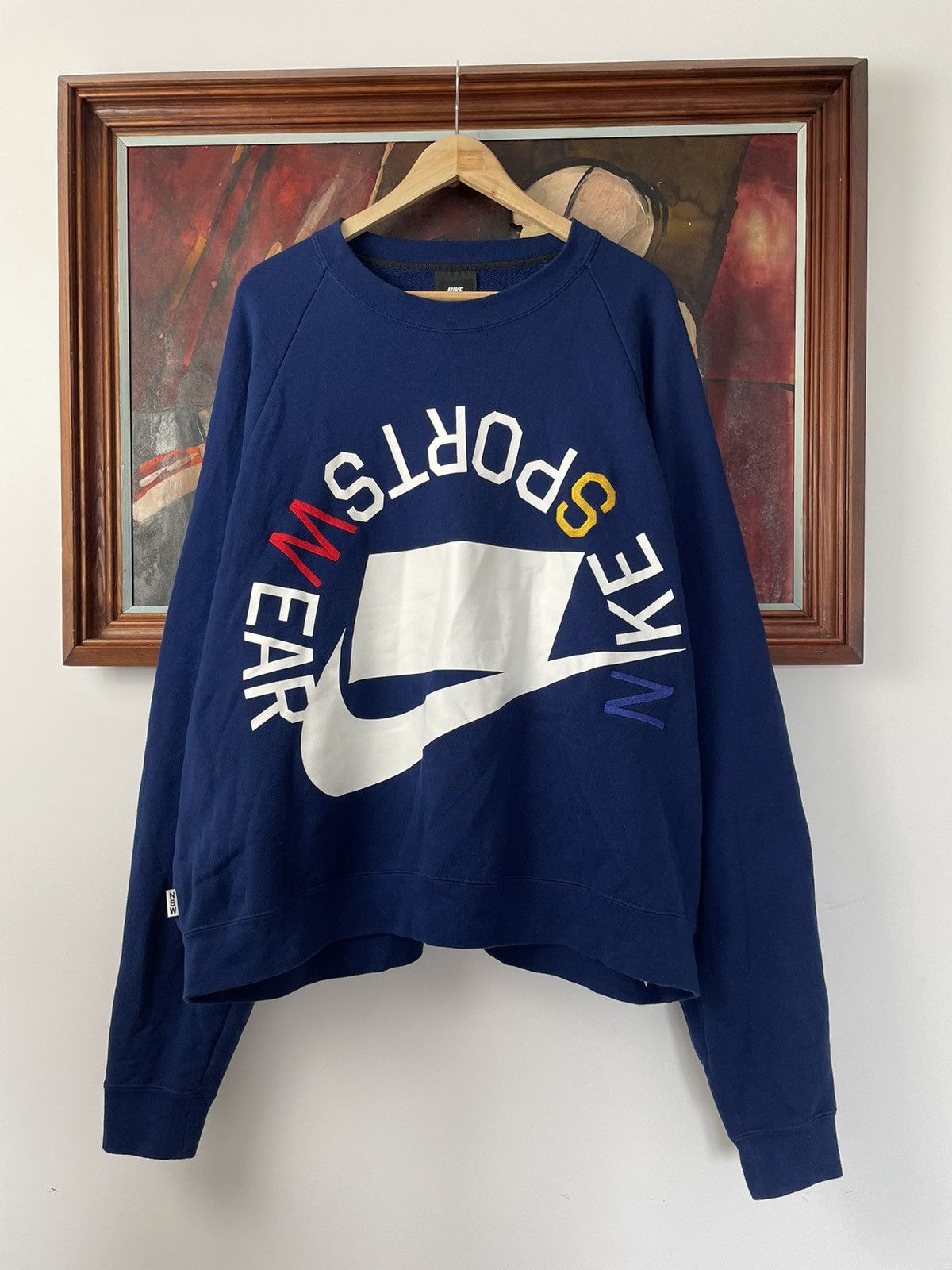 Nike Nike Sportswear Streetwear Oversize Boxy Crewneck Streetwear | Grailed
