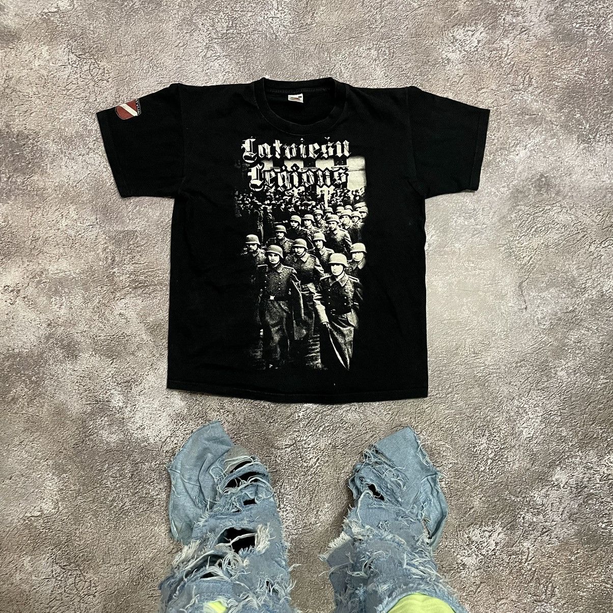 Vintage Vintage Y2K Skulls Dead Face War Devil Creepy Horror Tee | Grailed