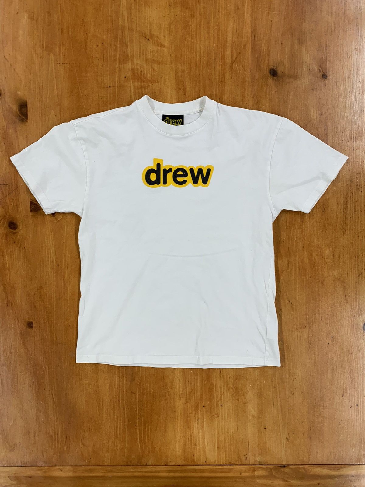 Drew House × Justin Bieber Drew House Logo Tee | Grailed