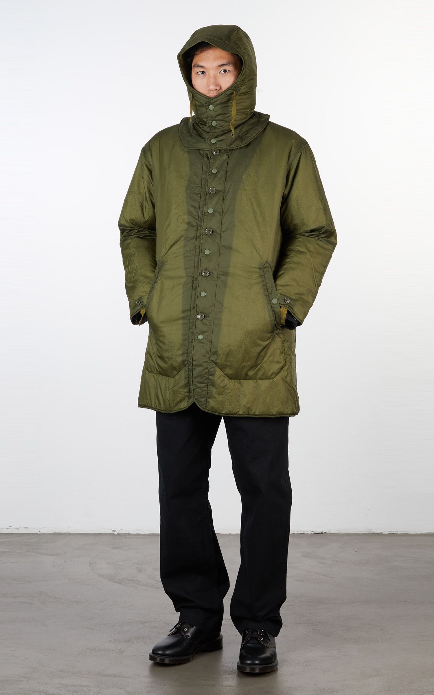 Engineered Garments engineered garments liner jacket nylon micro ...