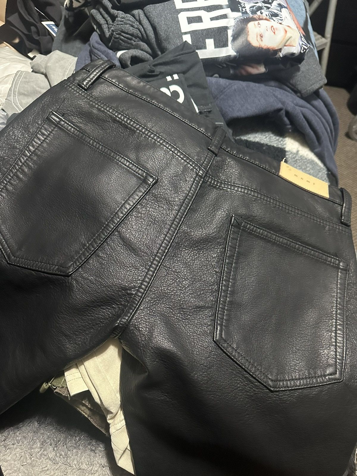 Mnml Mnml Leather Pants Grailed