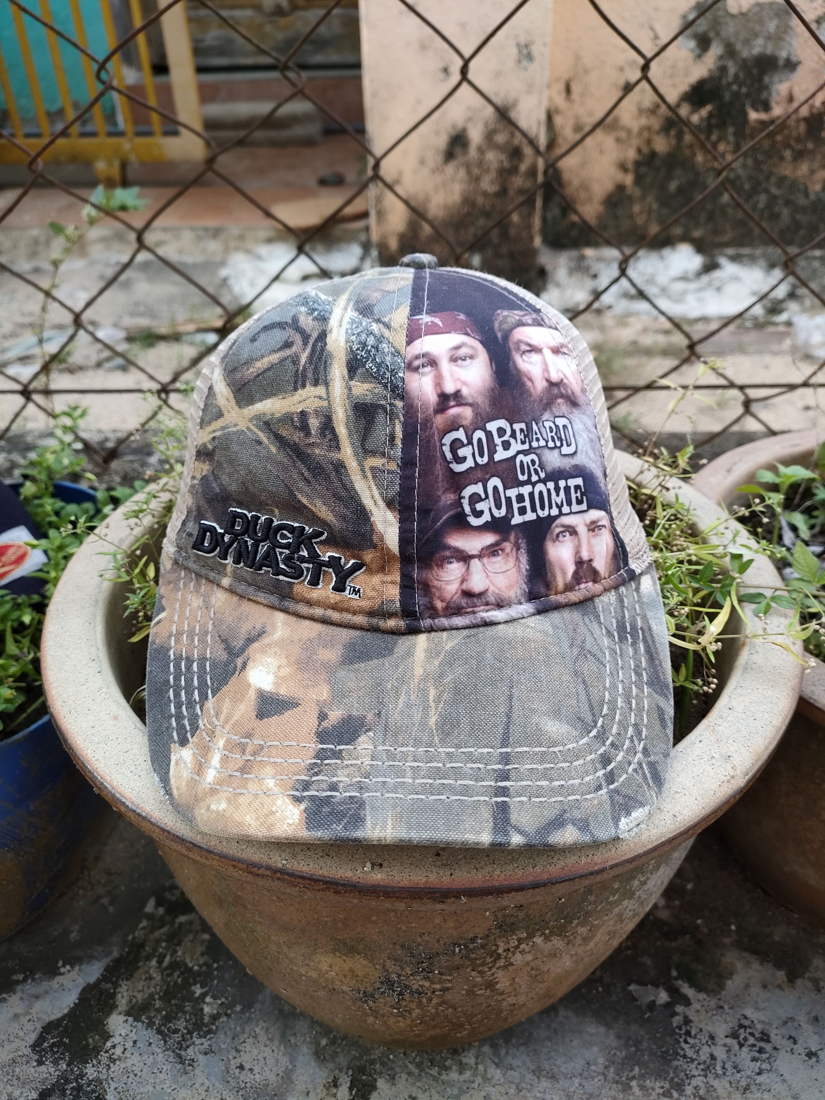 Trucker Hat Duck Dynasty Tracker Cap Distressed design | Grailed