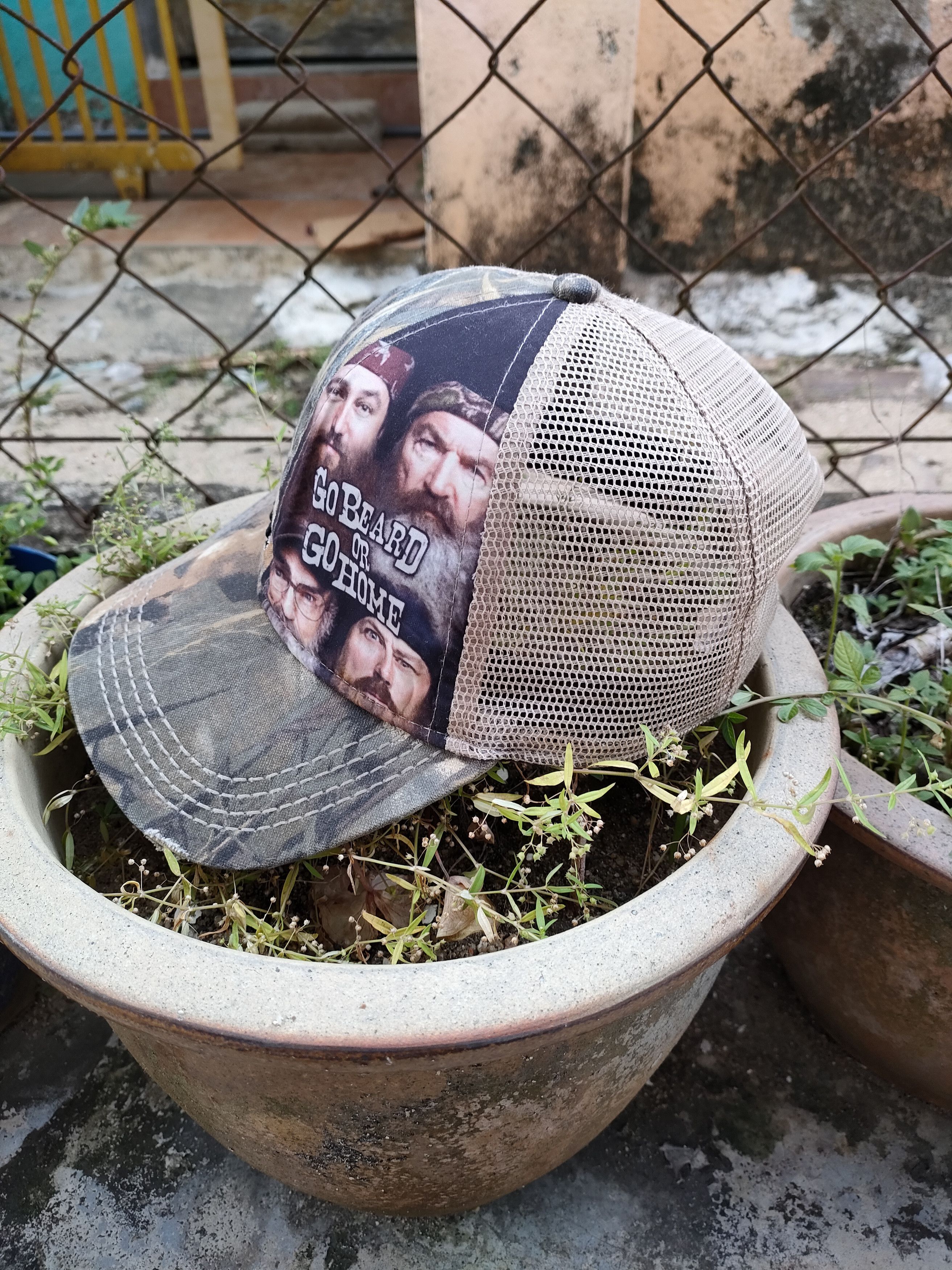 Trucker Hat Duck Dynasty Tracker Cap Distressed design | Grailed