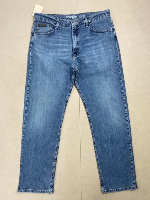 Vintage Vintage Wrangler Slim Fit Faded Blue Jeans | Grailed