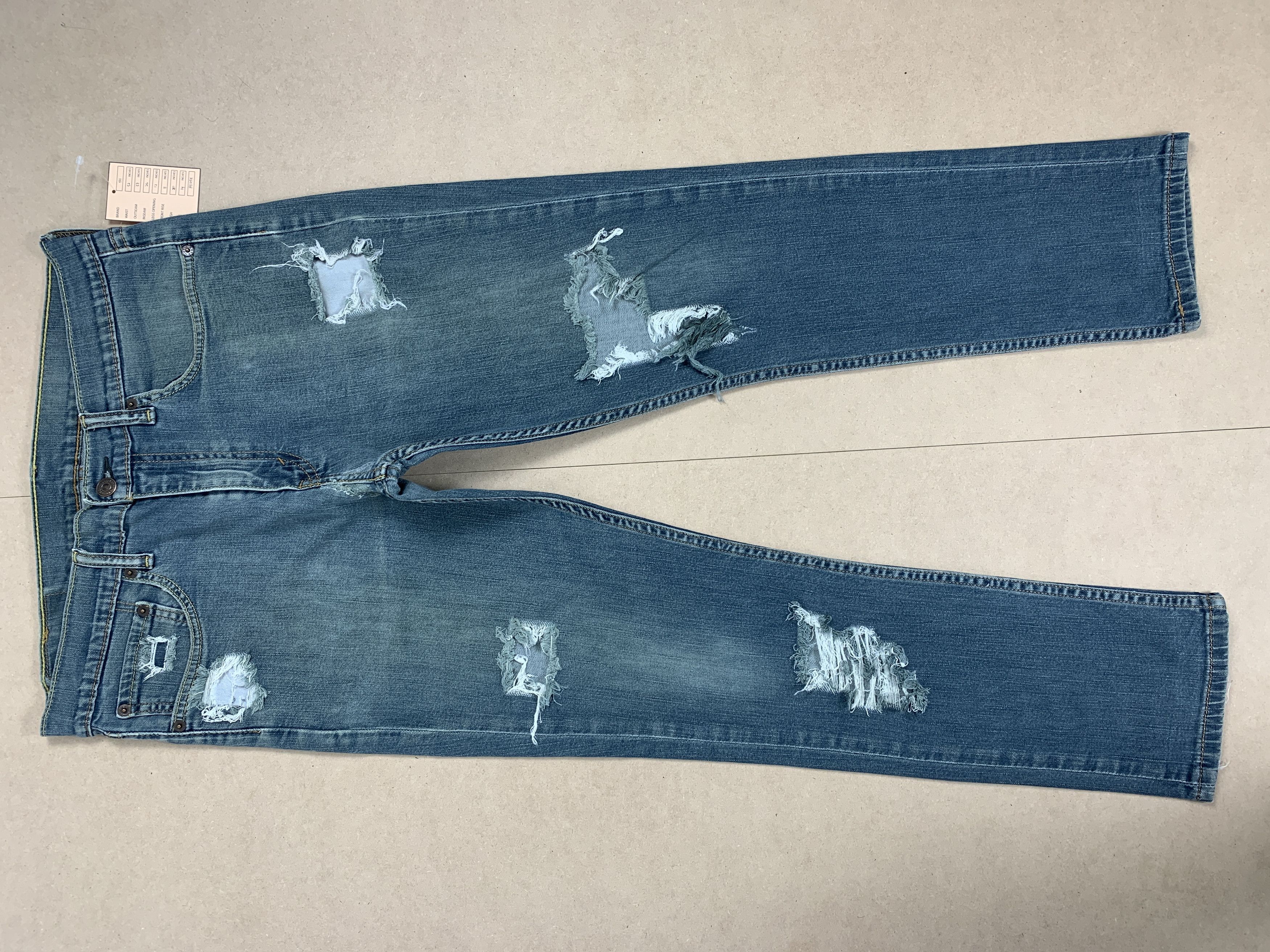 Levi's × Vintage Vintage LEVI'S 511 Distressed Skinny Faded Jeans | Grailed
