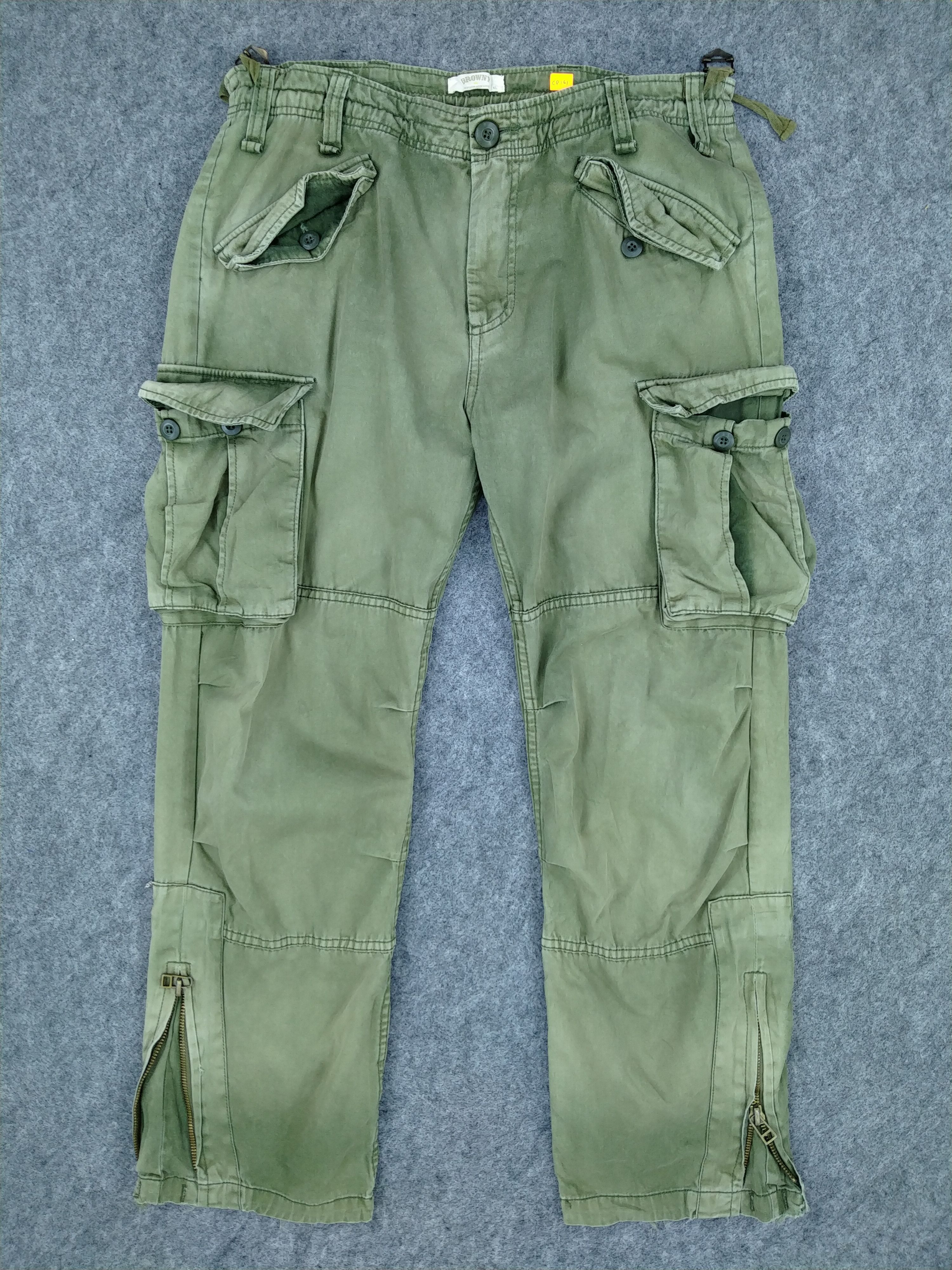 Japanese Brand Browny Drawstring Waist Japanese Brand Cargo -CP161 ...