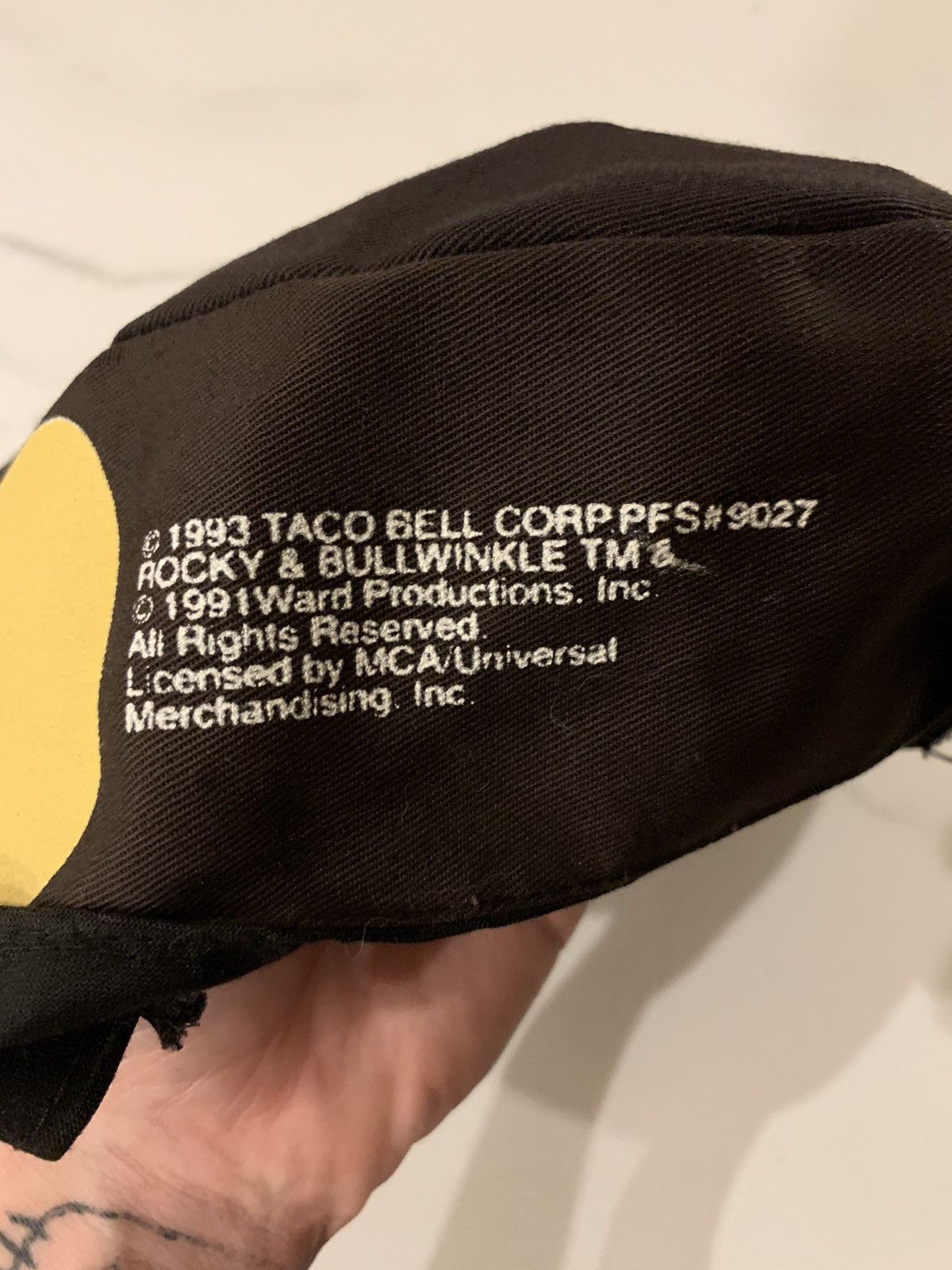 Other × Rare × Vintage VINTAGE ROCKY AND BULLWINKLE X TACO BELL HAT ...