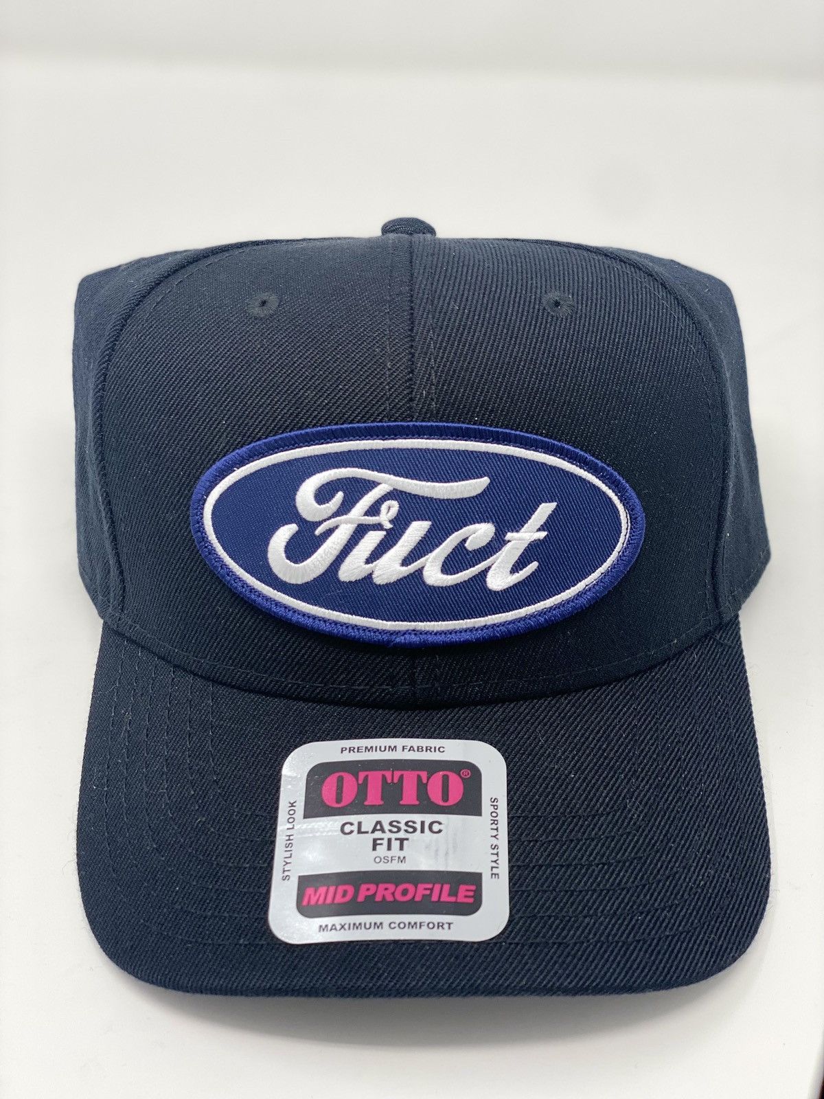 Fuct × Hype × Streetwear FUCT HAT OVAL PARODY SNAPBACK | Grailed