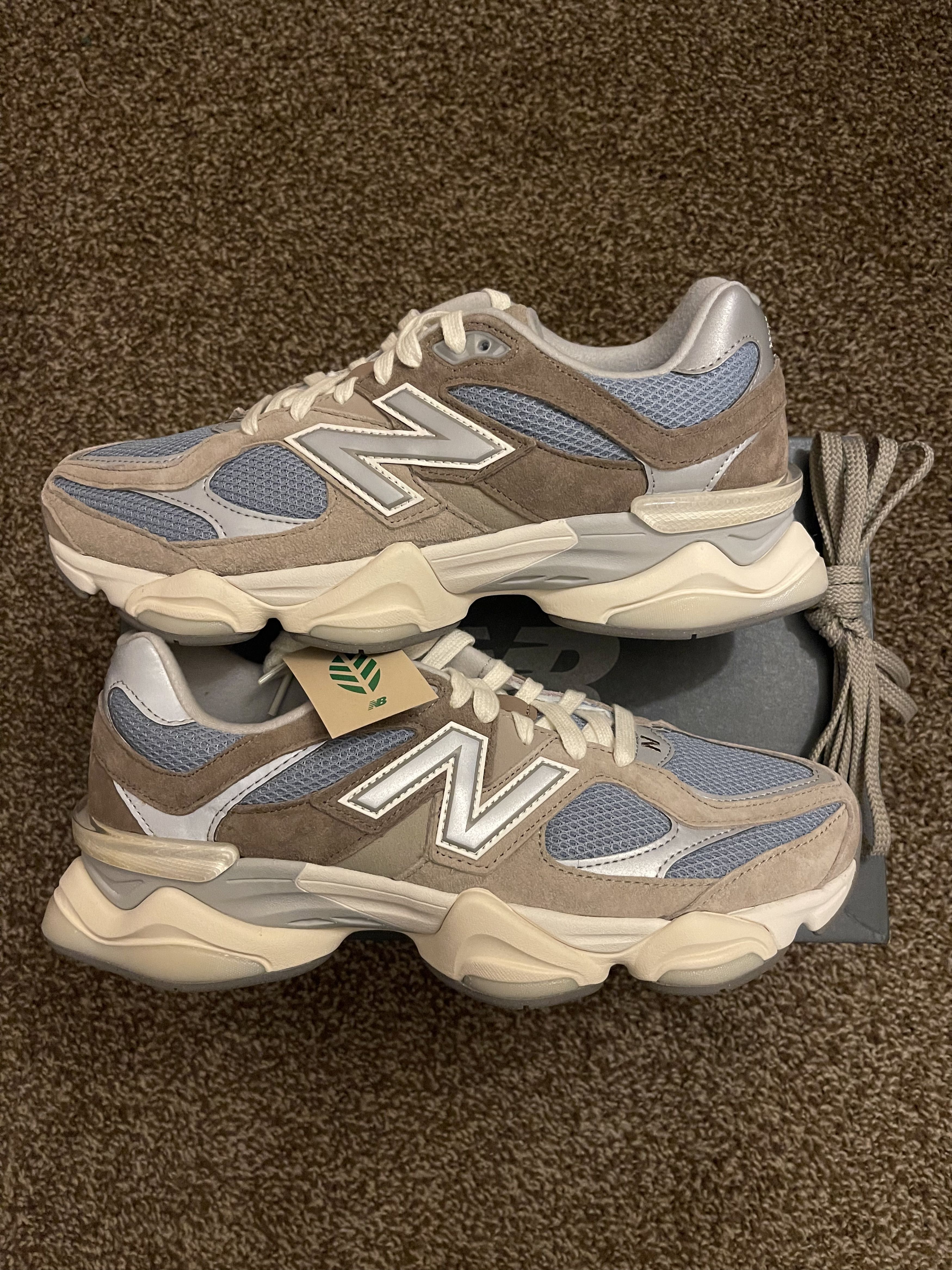New Balance *New* New Balance 9060 Cherry Blossom Pack - Mushroom | Grailed