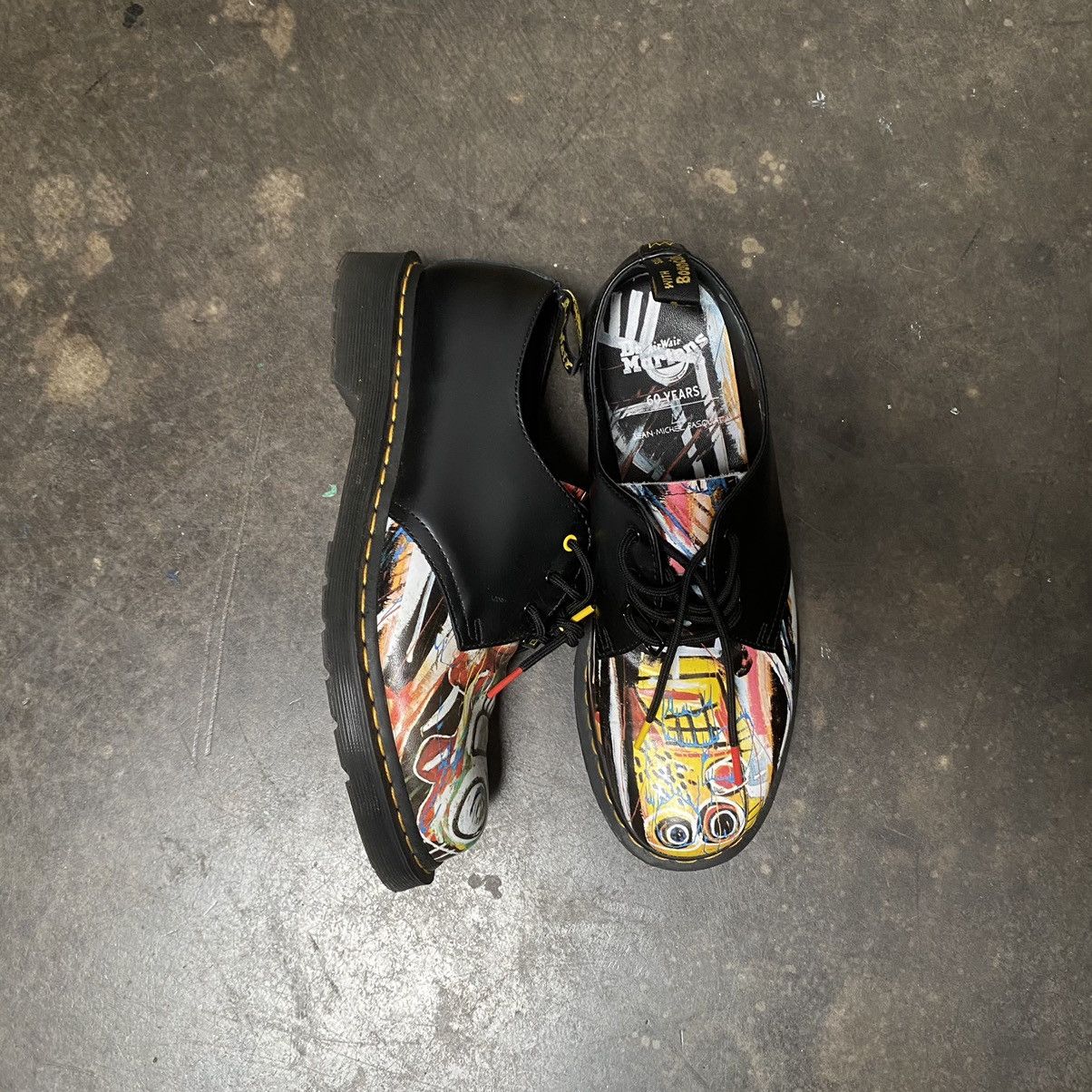 Dr. Martens × Jean Michel Basquiat Doc Marten x Jean Michael Basquiat ...