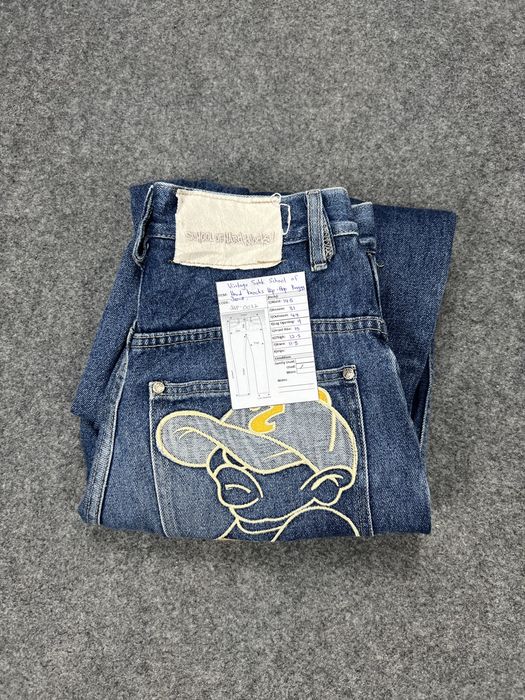 Vintage Jeans Baggy Sohk School Of Hard Knocks | Grailed