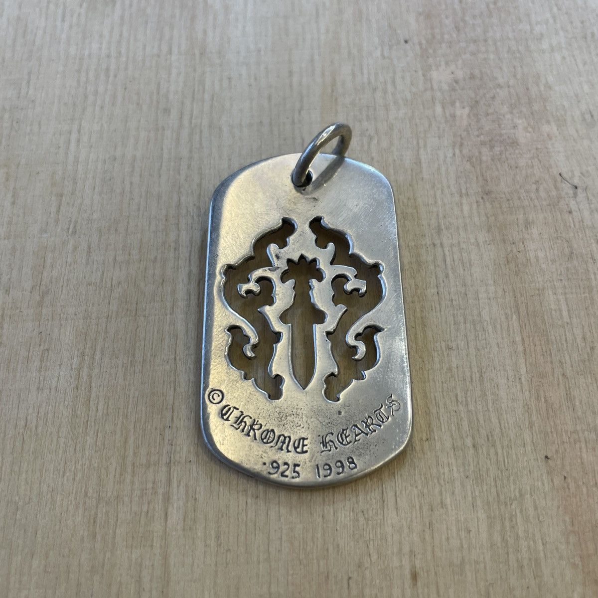 Chrome Hearts Chrome Hearts Vine Dagger Dog Tag | Grailed