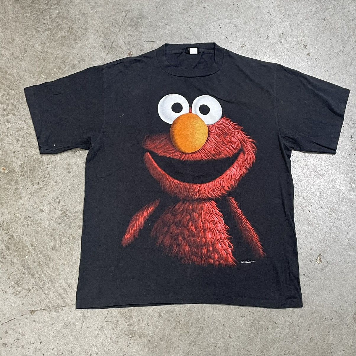 Vintage 90s Elmo Big Face | Grailed