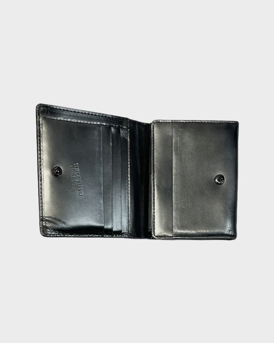 Jean Paul Gaultier JEAN PAUL GAULTIER SILVER FLORAL WALLET | Grailed