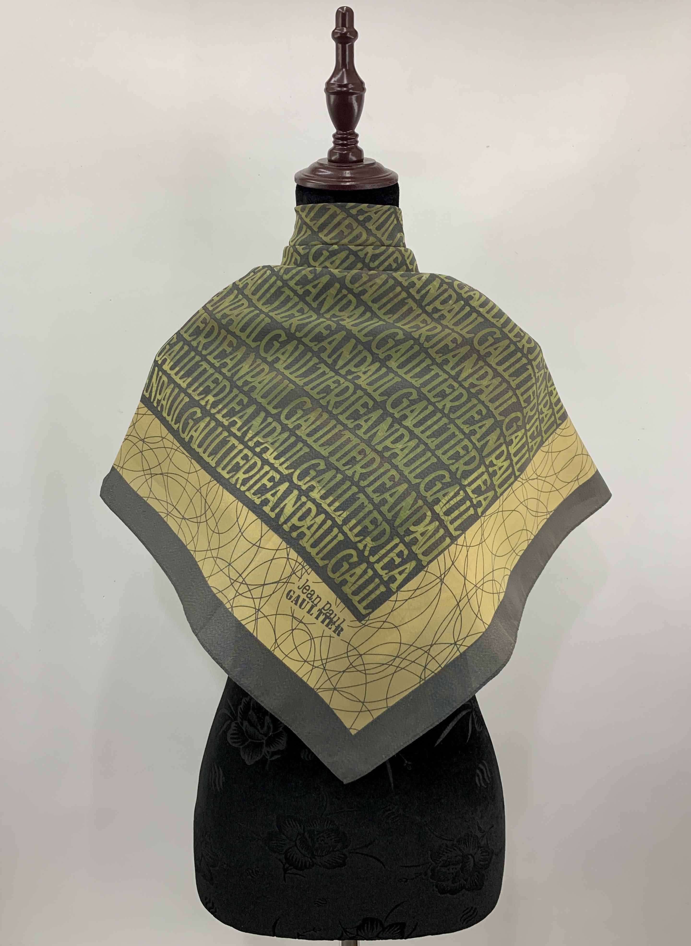 Jean Paul Gaultier × Vintage Vintage Jean Paul Gaultier Silk Scarf ...