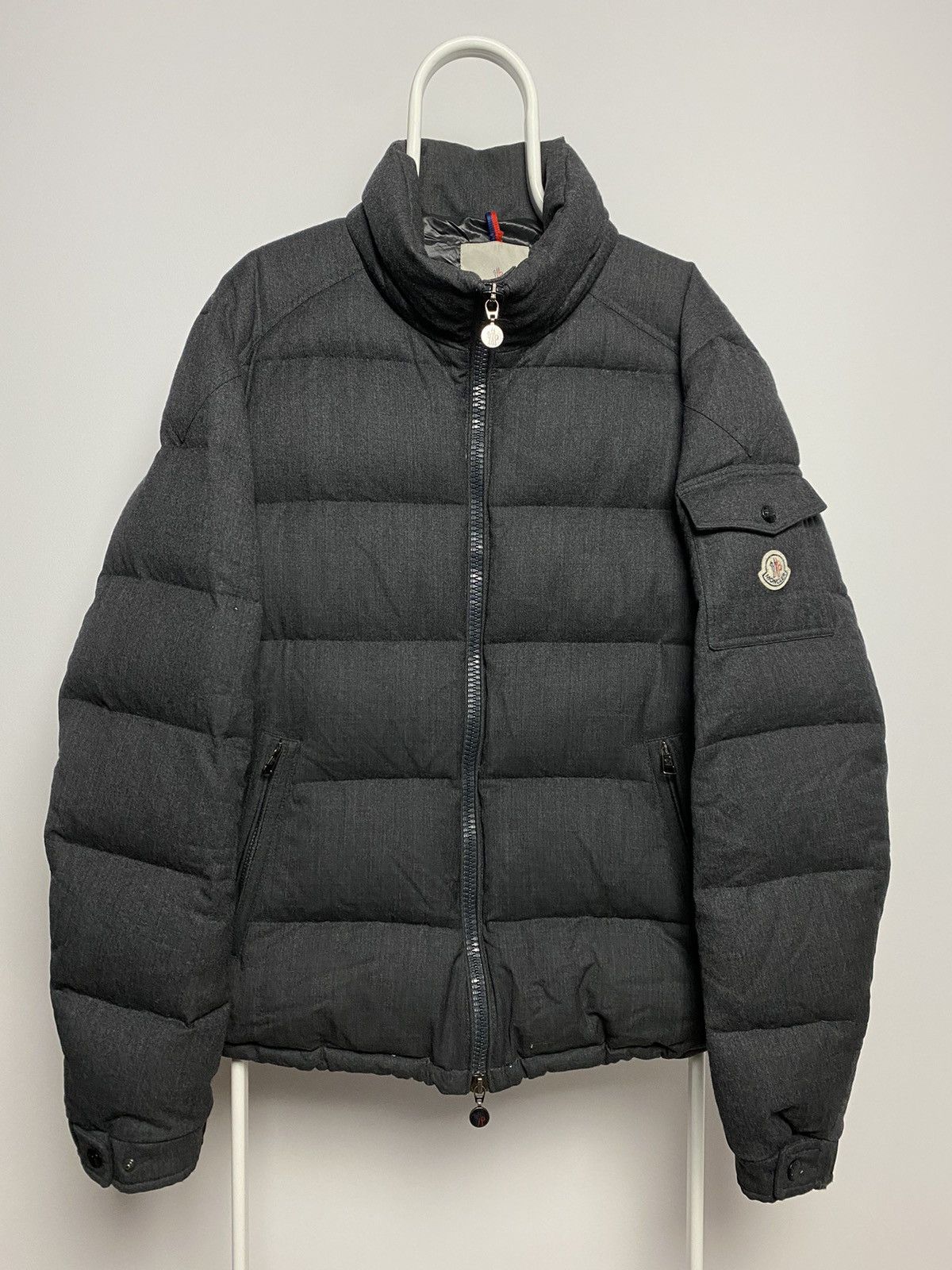 Moncler Moncler puffer jacket maya vintage grey | Grailed