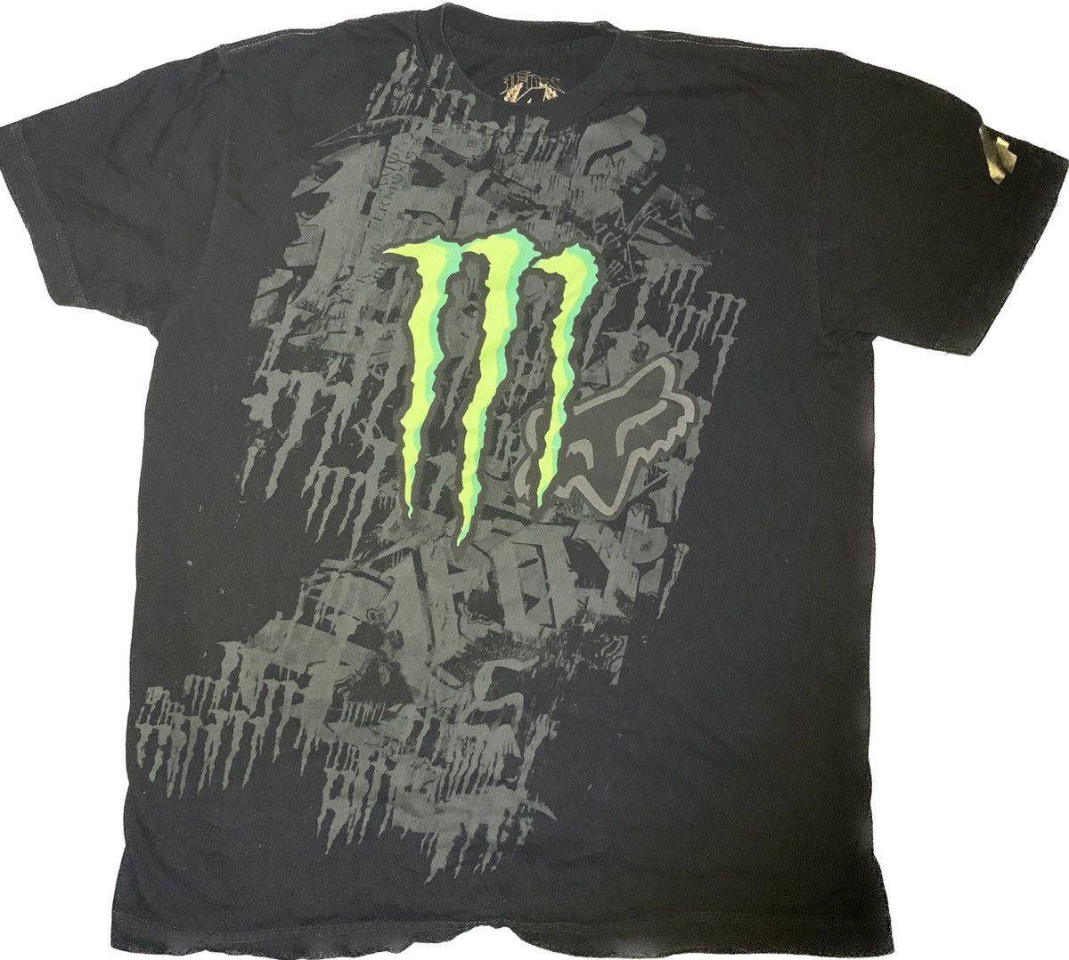 Fox Racing Fox Racing x Monster Energy t-shirt | Grailed