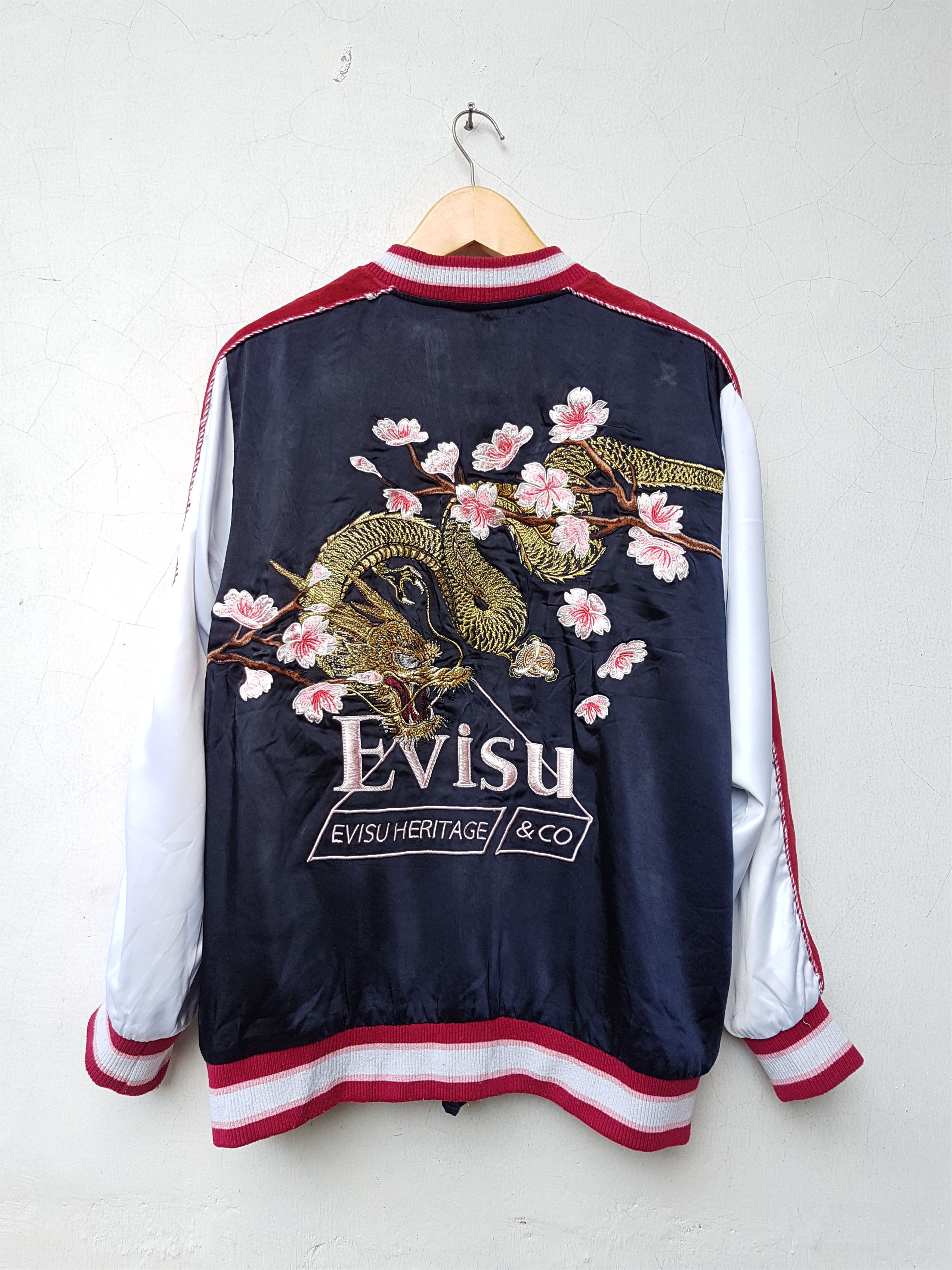 Evisu Fit S To M, Evisu Dragon Embroidery Jacket | Grailed