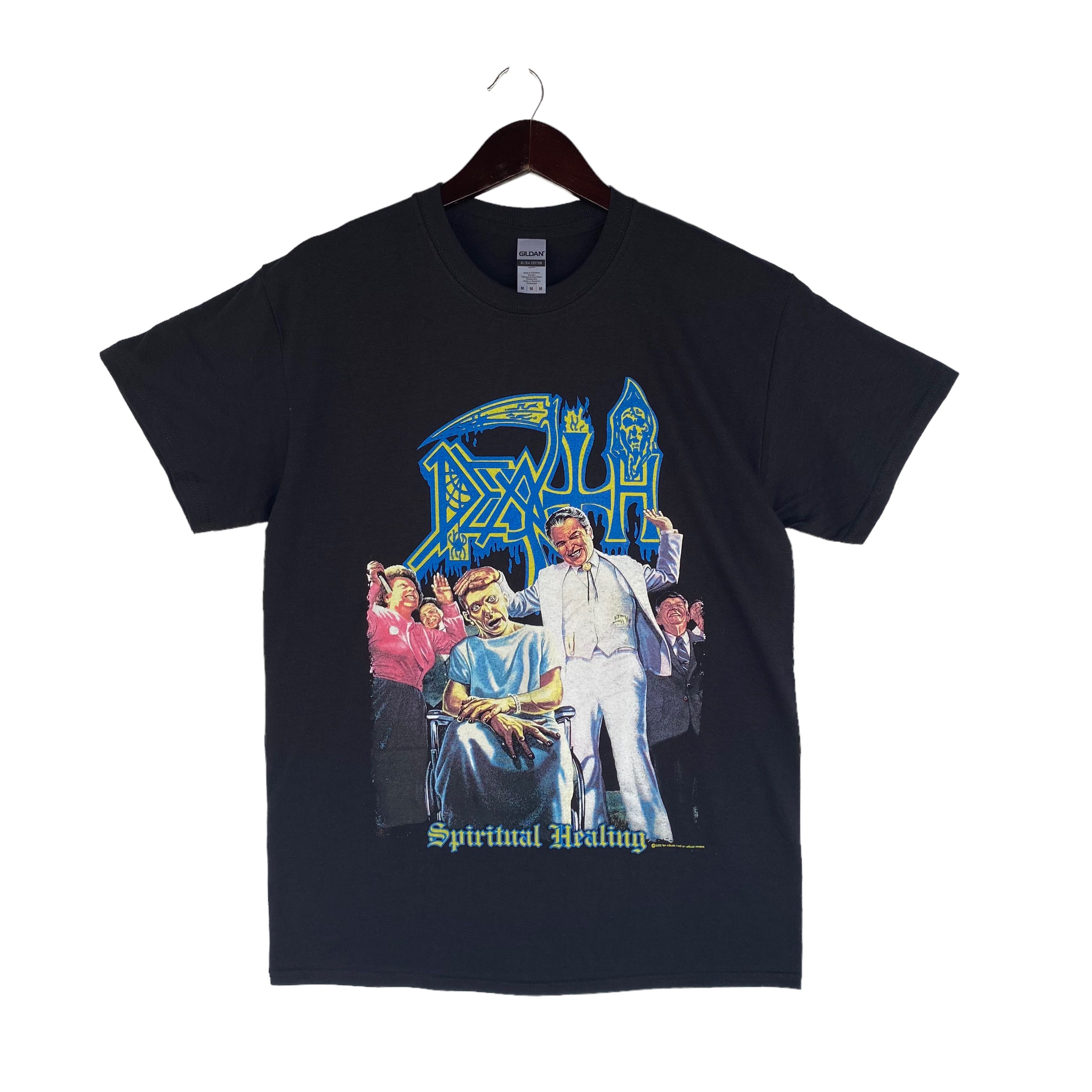 Band Tees DEATH death metal band Spiritual Healing album fanmade shirt ...