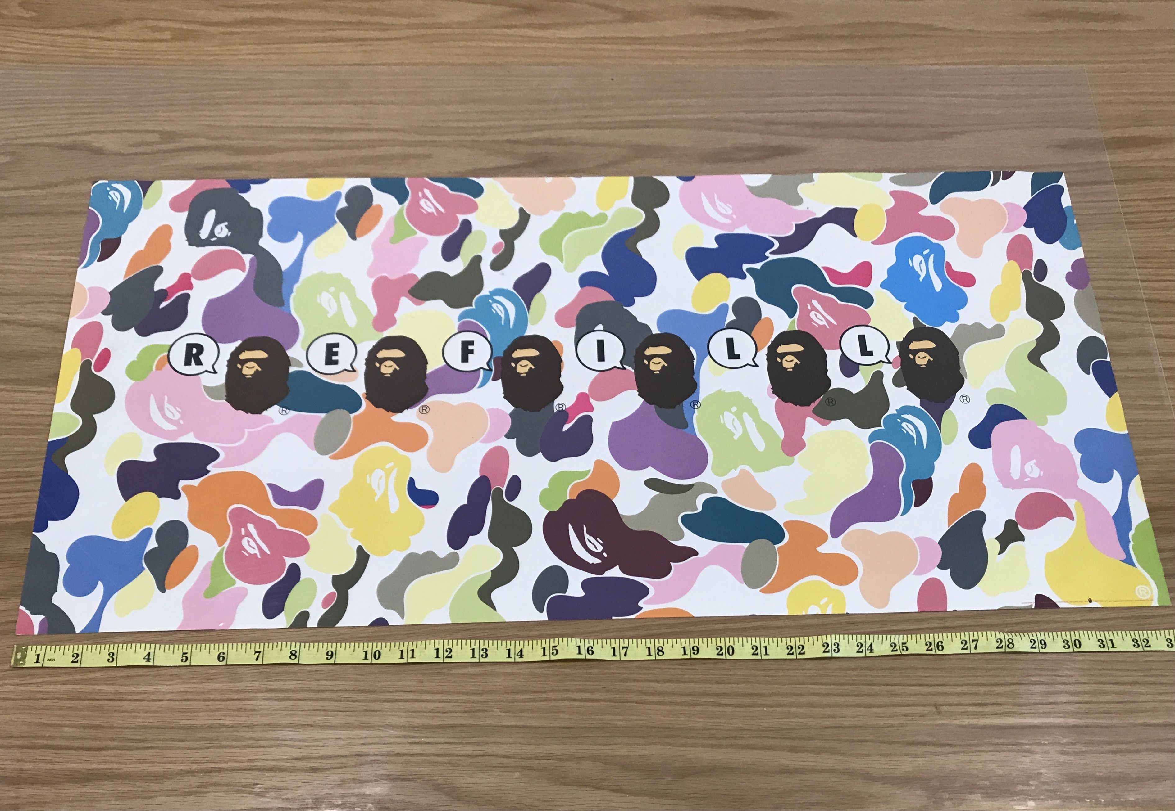 Bape Bape Refill Magazine Poster | Grailed