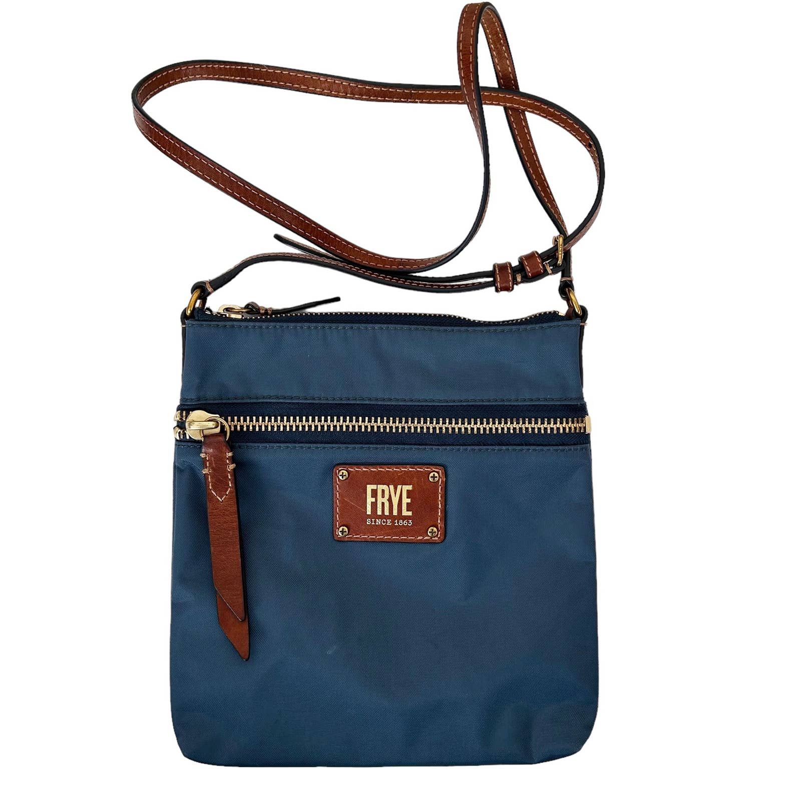 Frye Frye Ivy Blue Nylon Crossbody Bag | Grailed