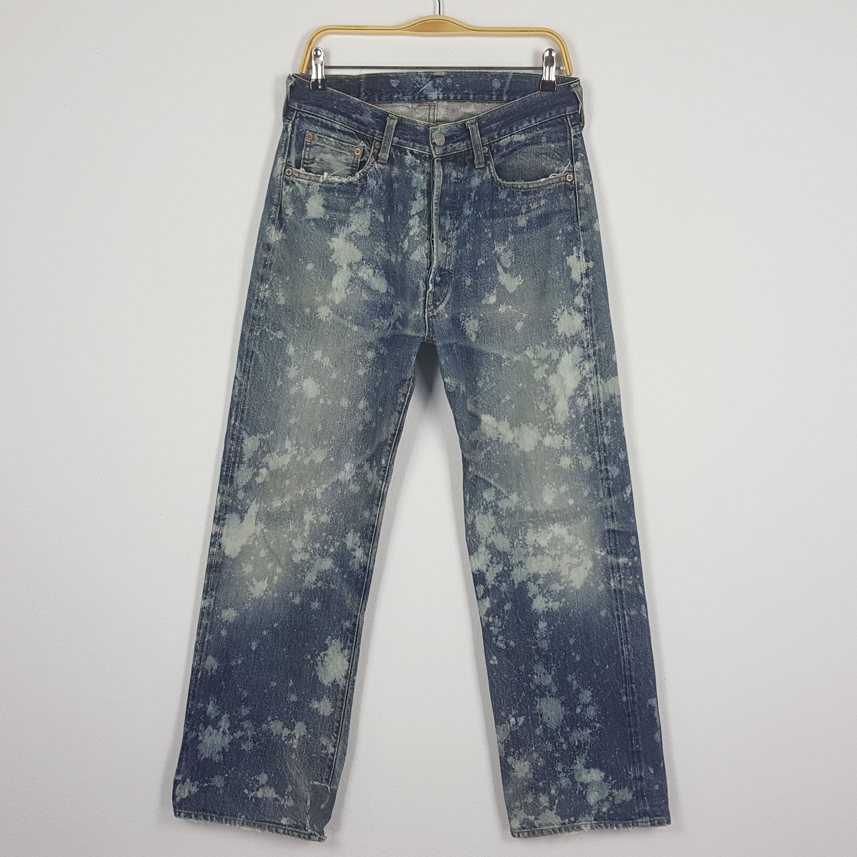 Vintage Vintage Studio D'Artisan Acid wash Design Denim Jeans | Grailed