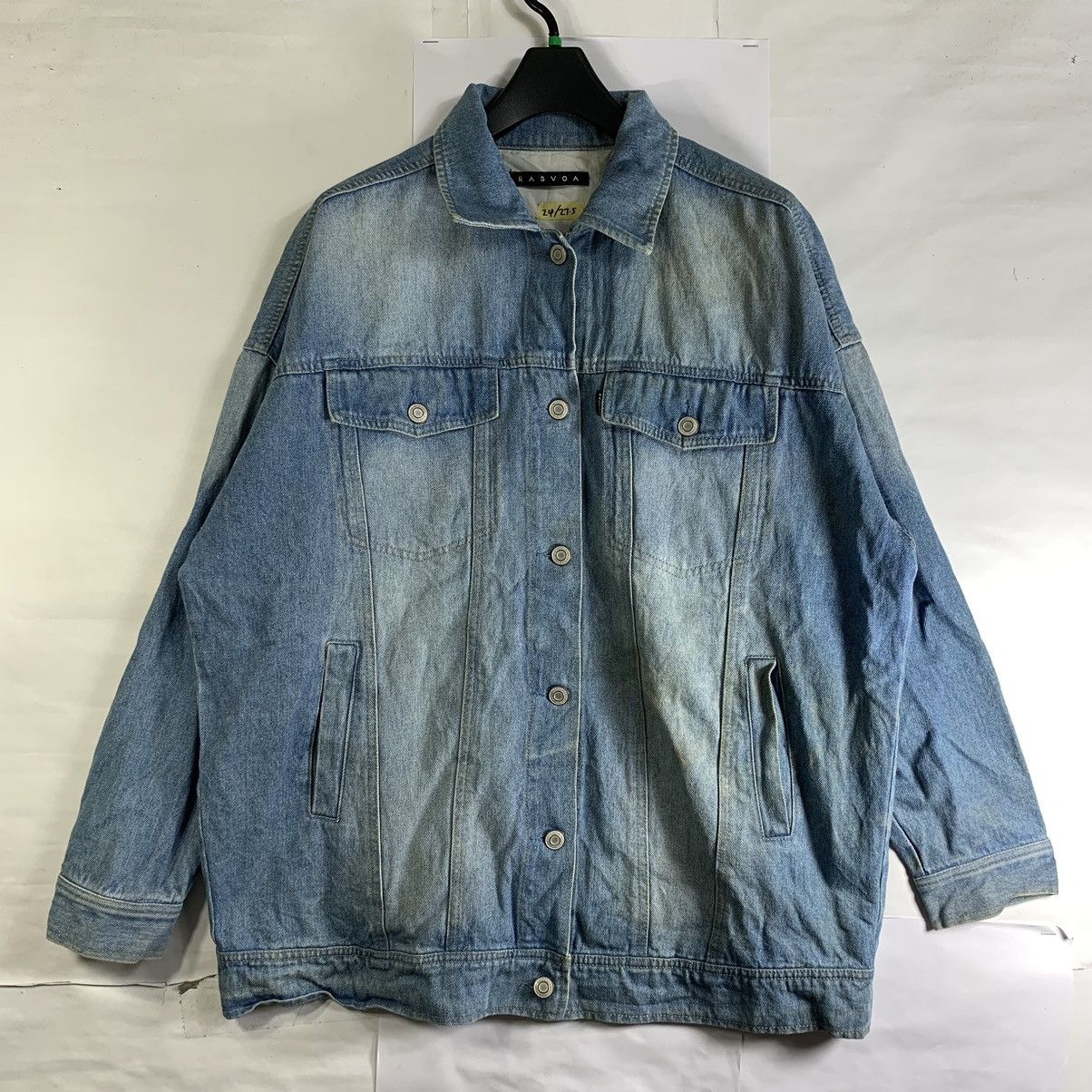 Denim Jacket × Disney × Vintage Rasvoa X Dusney Denim Jacket Back Print ...
