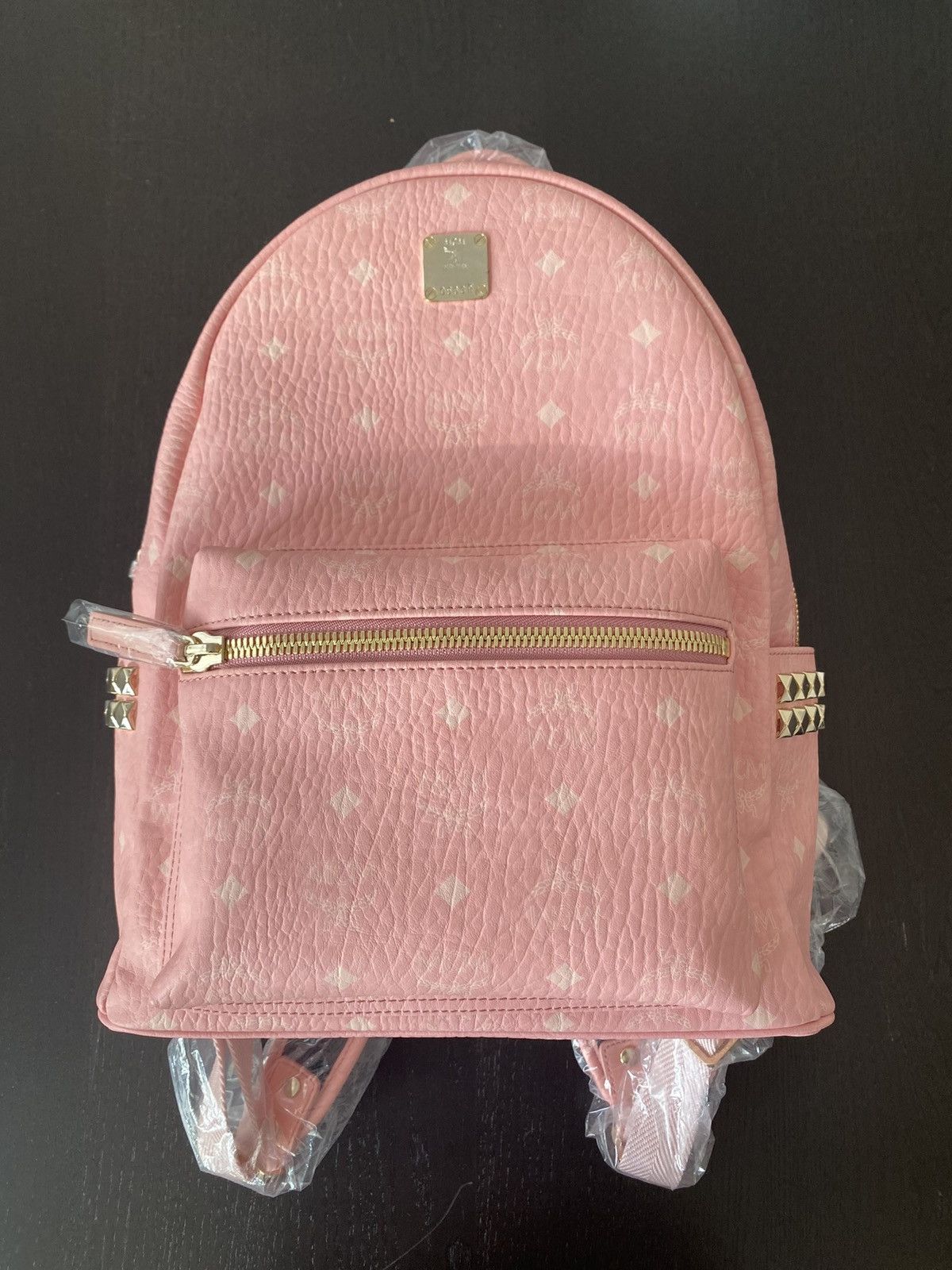 MCM MCM STARK pink backpack | Grailed