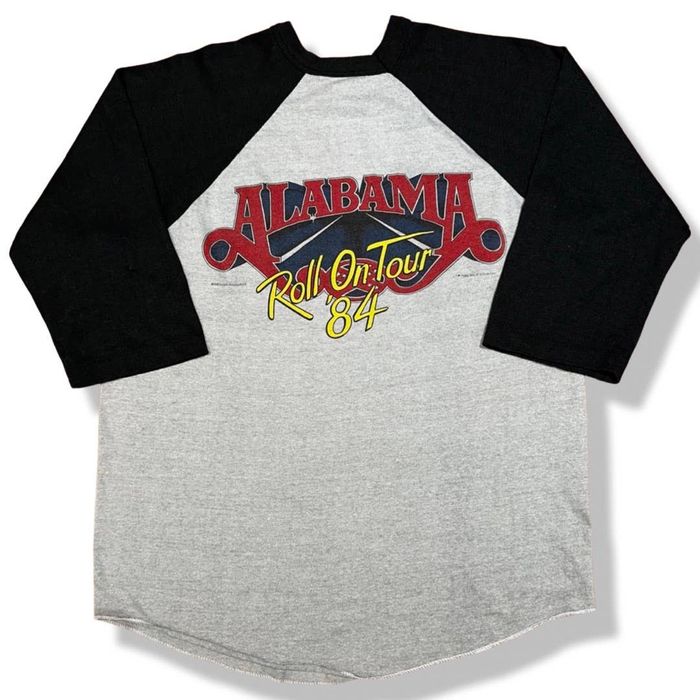 Vintage VTG 1984 Alabama “Roll On Tour” Band Tee Size Large | Grailed