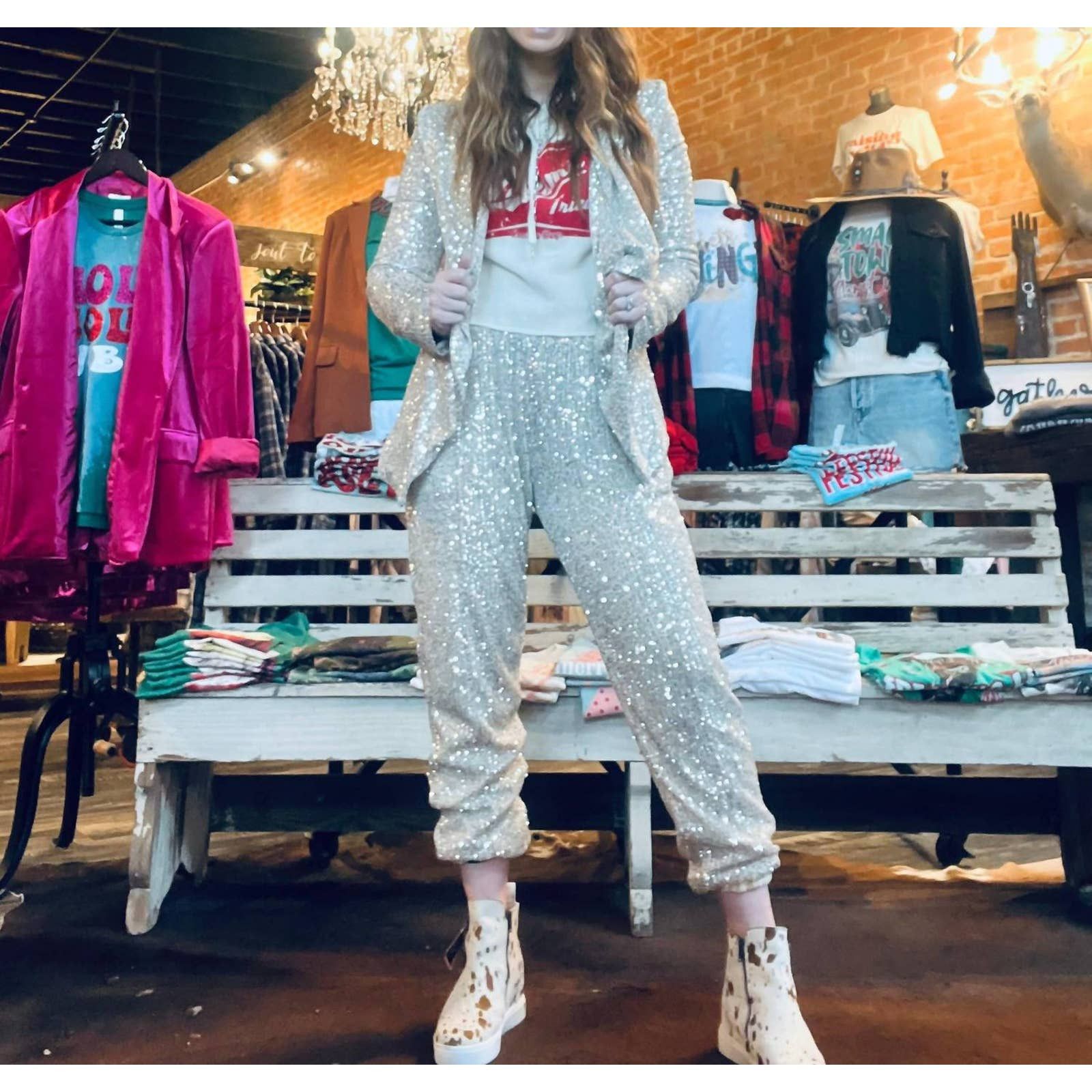 Designer STYLE RACK South Point Joggers In Champagne | Grailed