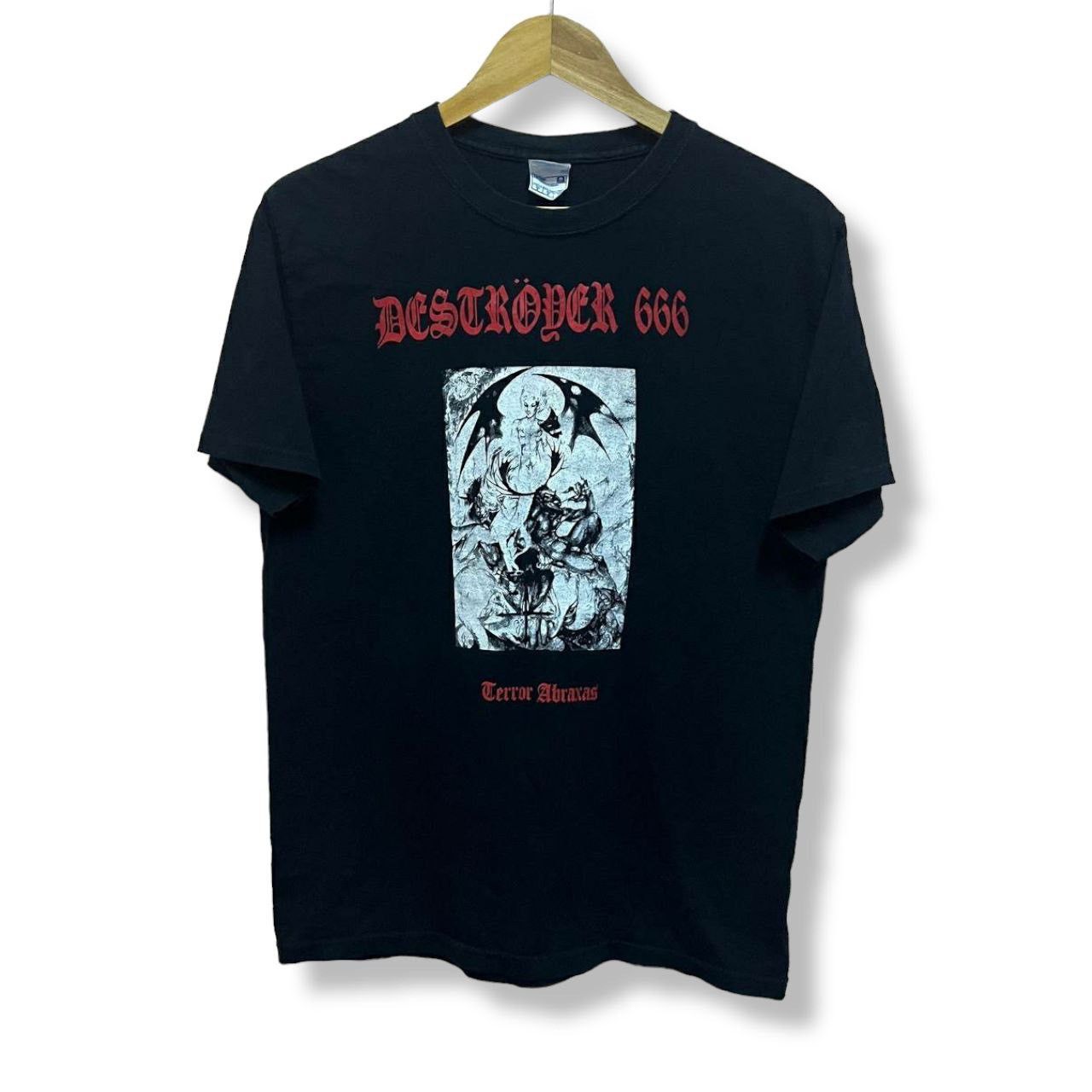Band Tees × Vintage Vintage Deströyer 666 Terror Abraxas Black Metal ...