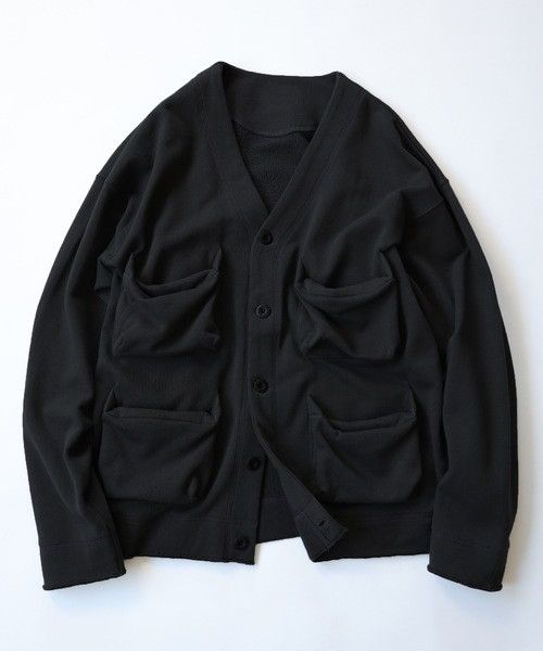 Number (N)ine Number nine pocket sweat cardigan | Grailed