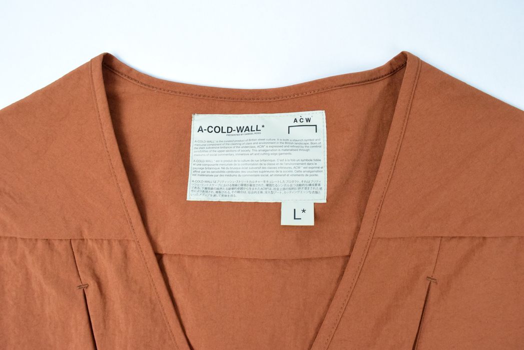 A Cold Wall worn once - ACW 2 Pocket Vest | Grailed