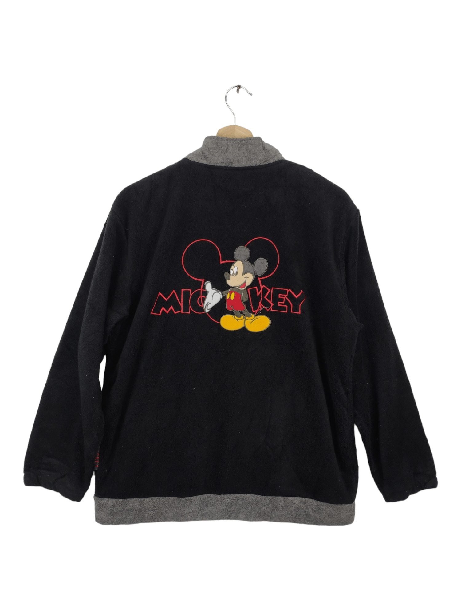 Disney × Mickey Mouse × Vintage Vintage Mickey Mouse Fleece Jacket ...