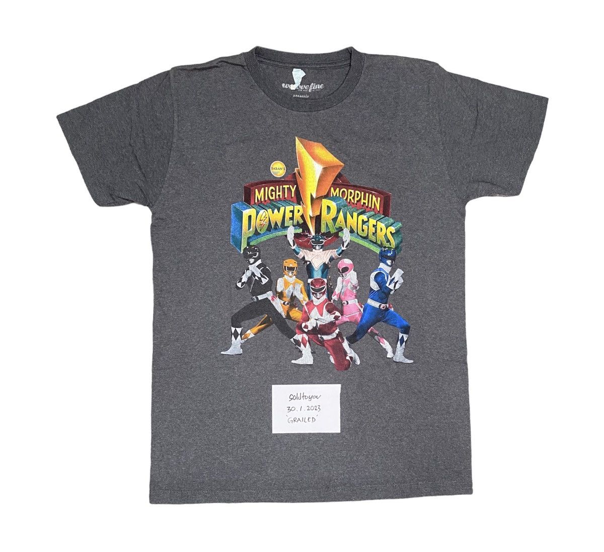 Cartoon Network × Vintage RARE Mighty Morphin Power Rangers MMPR Movie ...