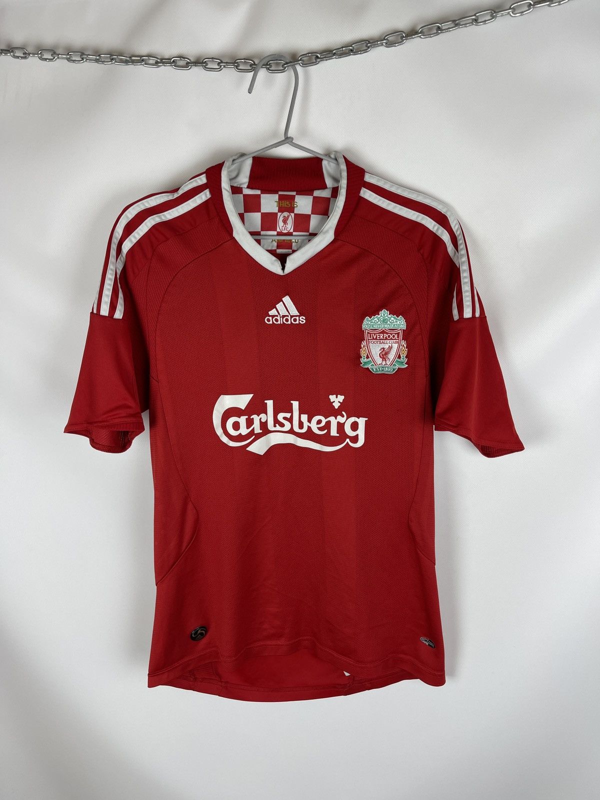 Adidas × Soccer Jersey × Vintage Adidas Liverpool 2008 2010 home soccer ...