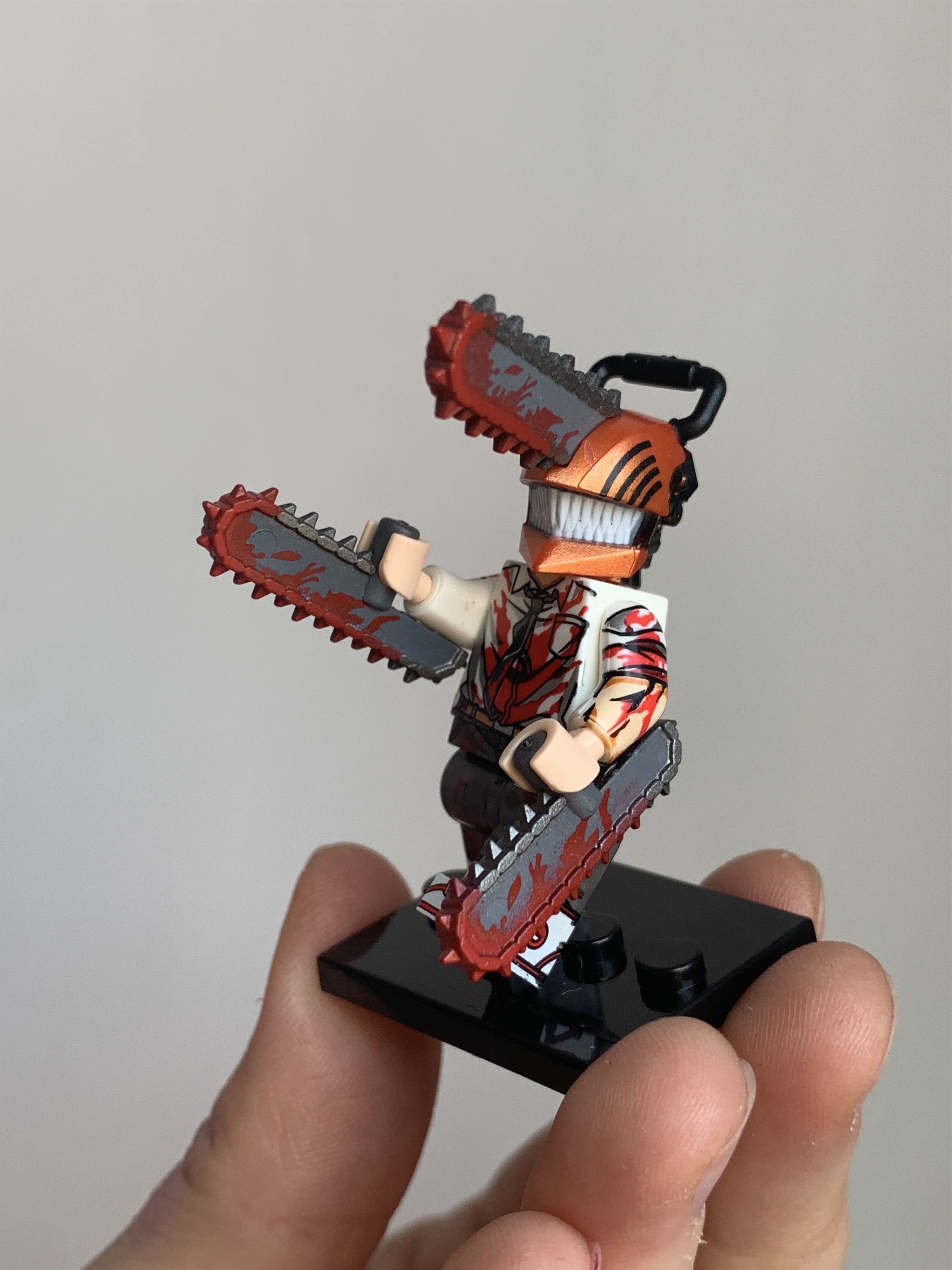 Anime × LEGO Chainsaw Man Anime Minifigure Custom Lego Denji | Grailed