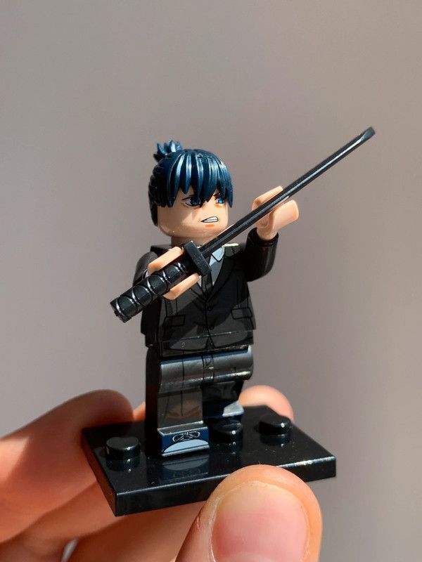 Anima × Custom × Lego Aki Hayakawa Chainsaw Man Anime Minifigure Custom ...