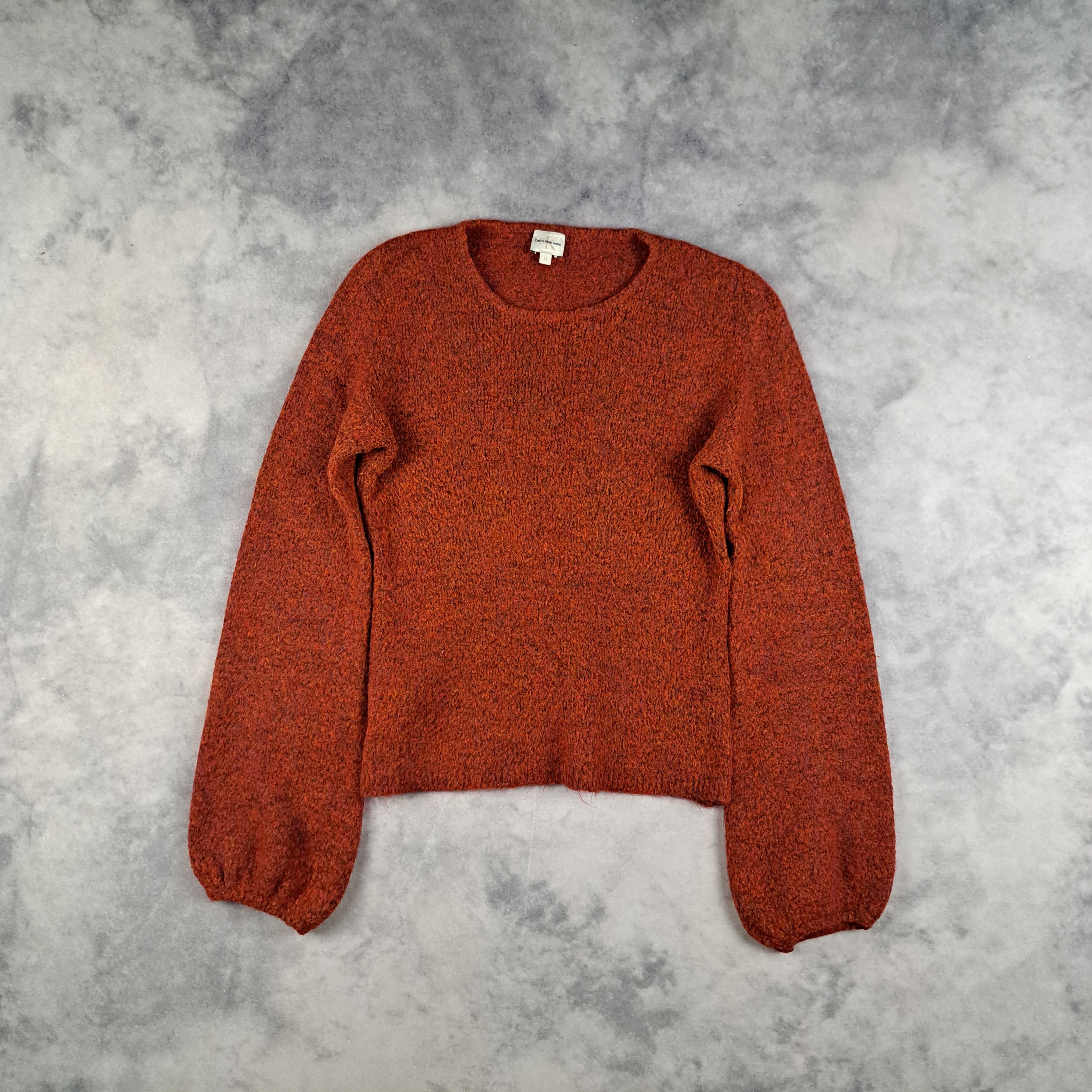 Calvin Klein Archive Calvin Klein Raf Simons Vibe Mohair Cropped ...