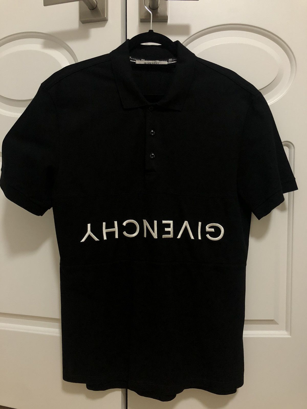 Givenchy GIVENCHY Reverse Logo Polo T-shirt | Grailed