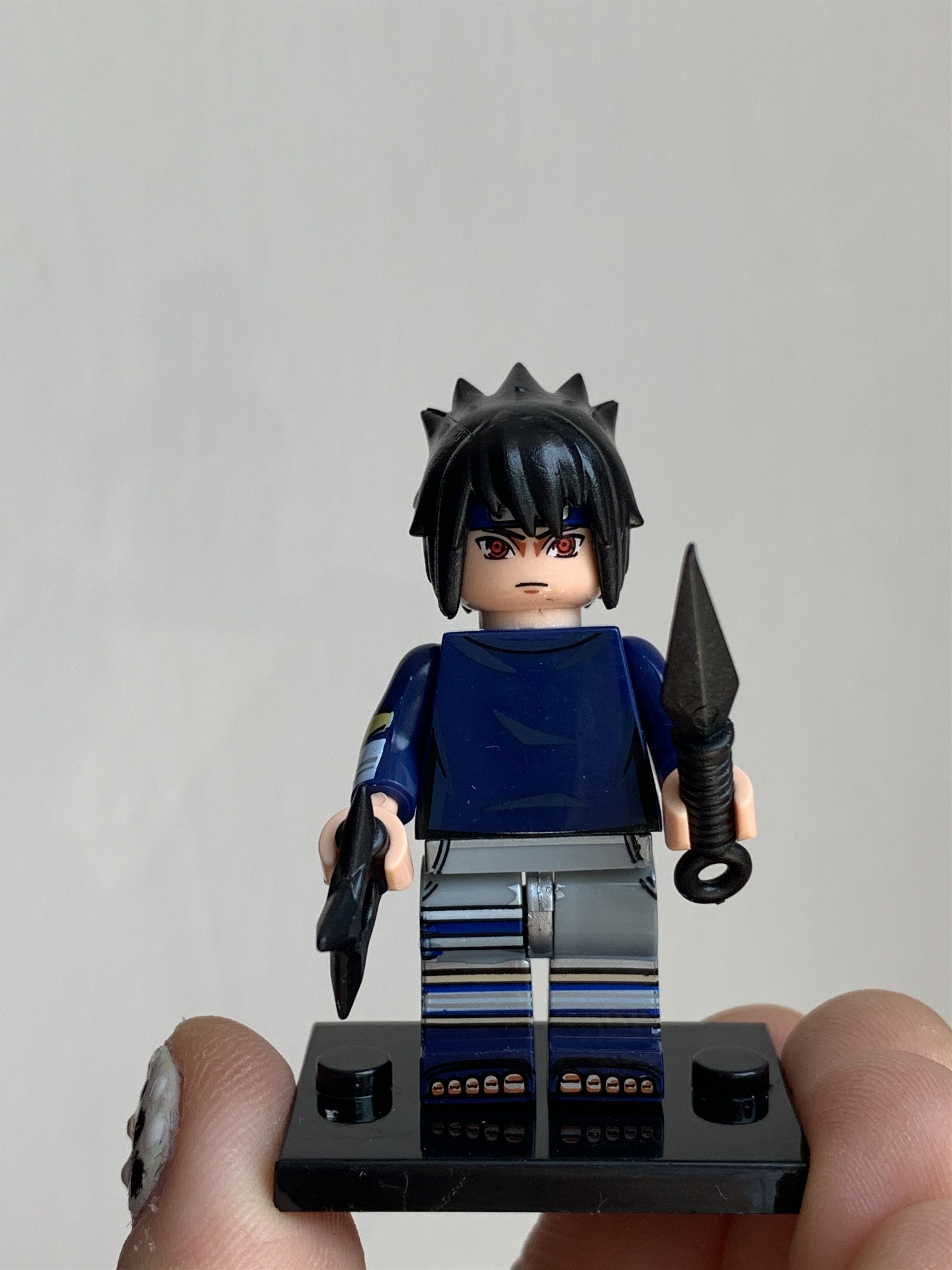 Anime × LEGO Naruto Sasuke Lego Custom Anime Minifigure | Grailed